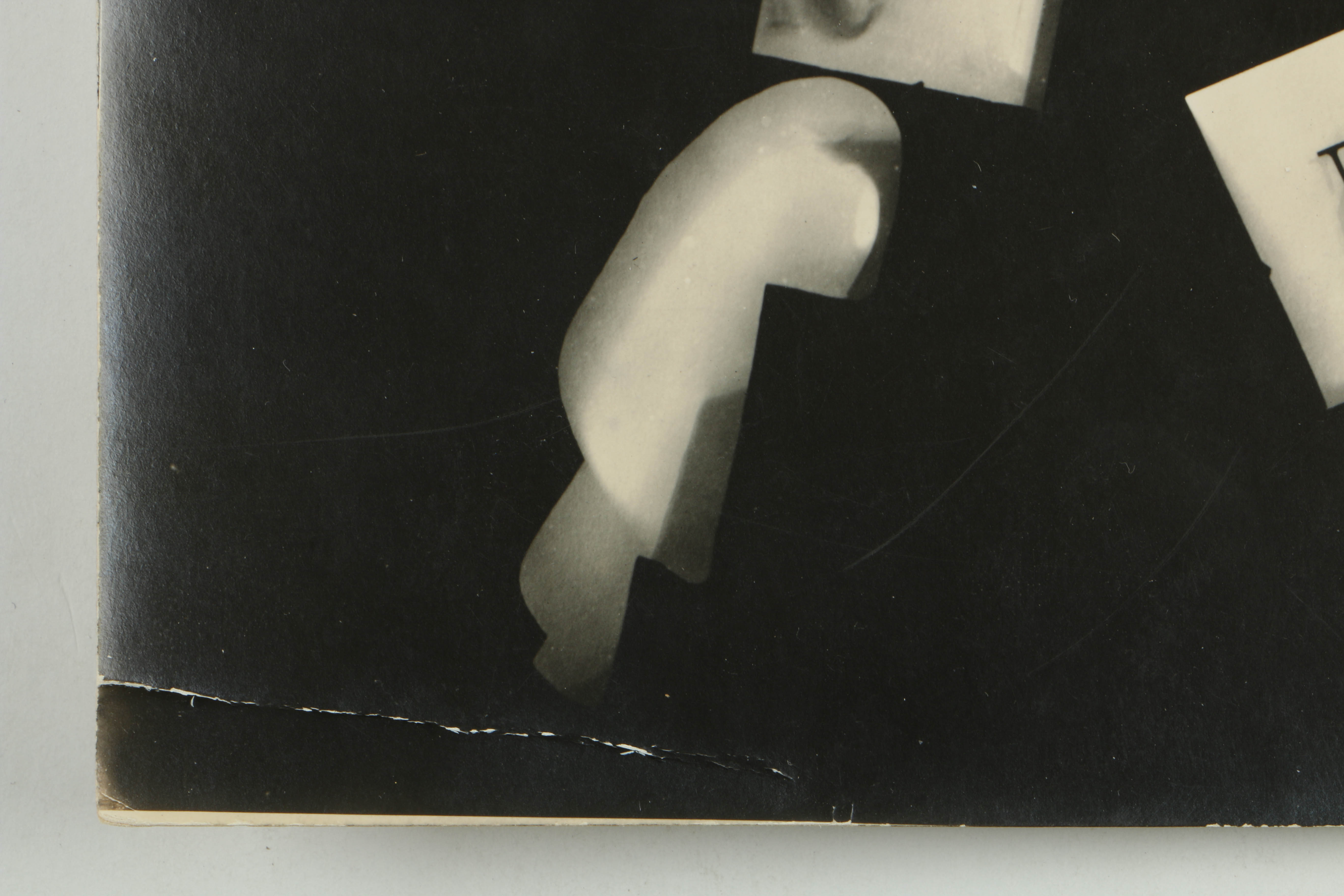 Man Ray 1928 Silver-Gelatin Rayograph with Alphabet Stencils and ...