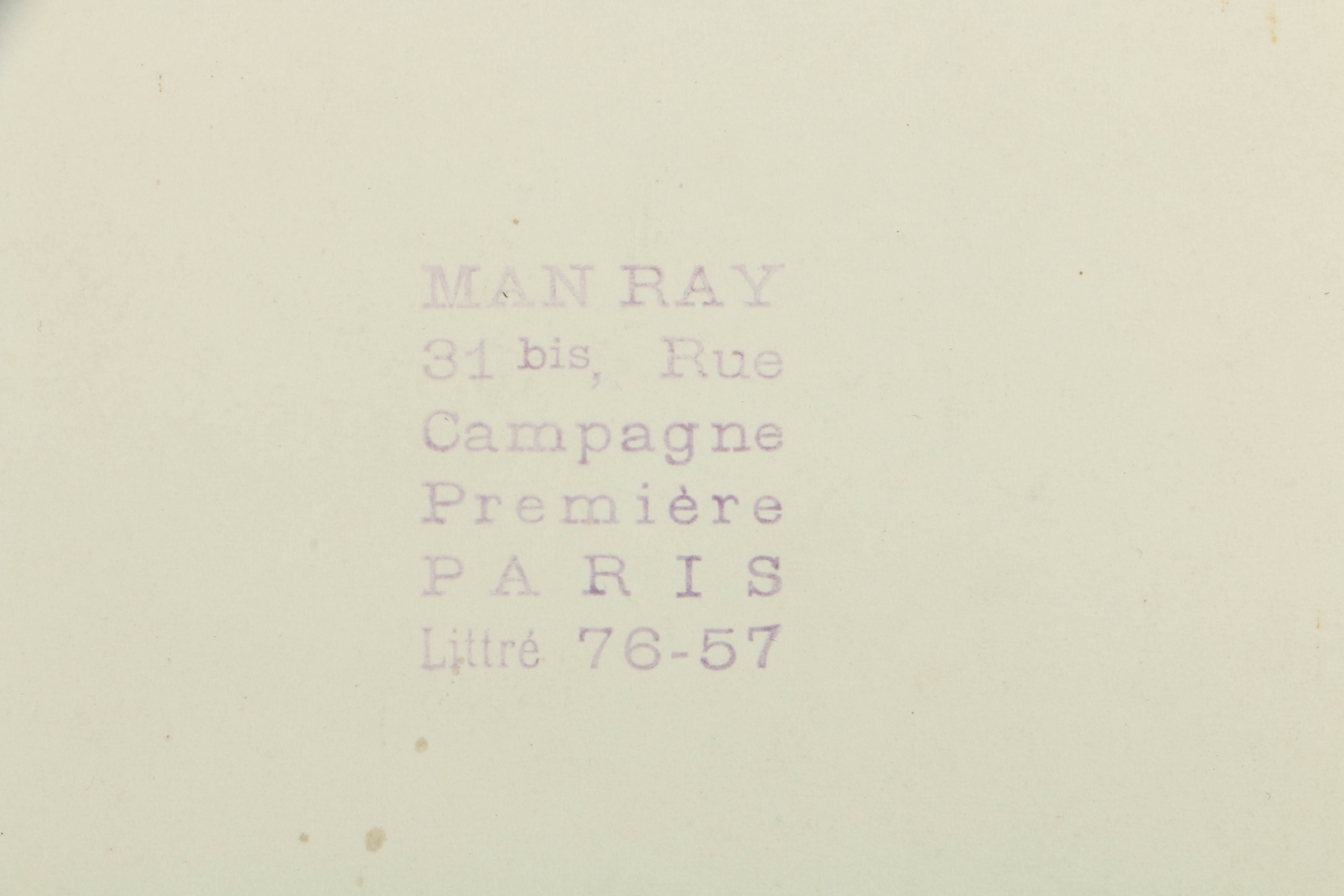 Man Ray 1928 Silver-Gelatin Rayograph with Alphabet Stencils and ...