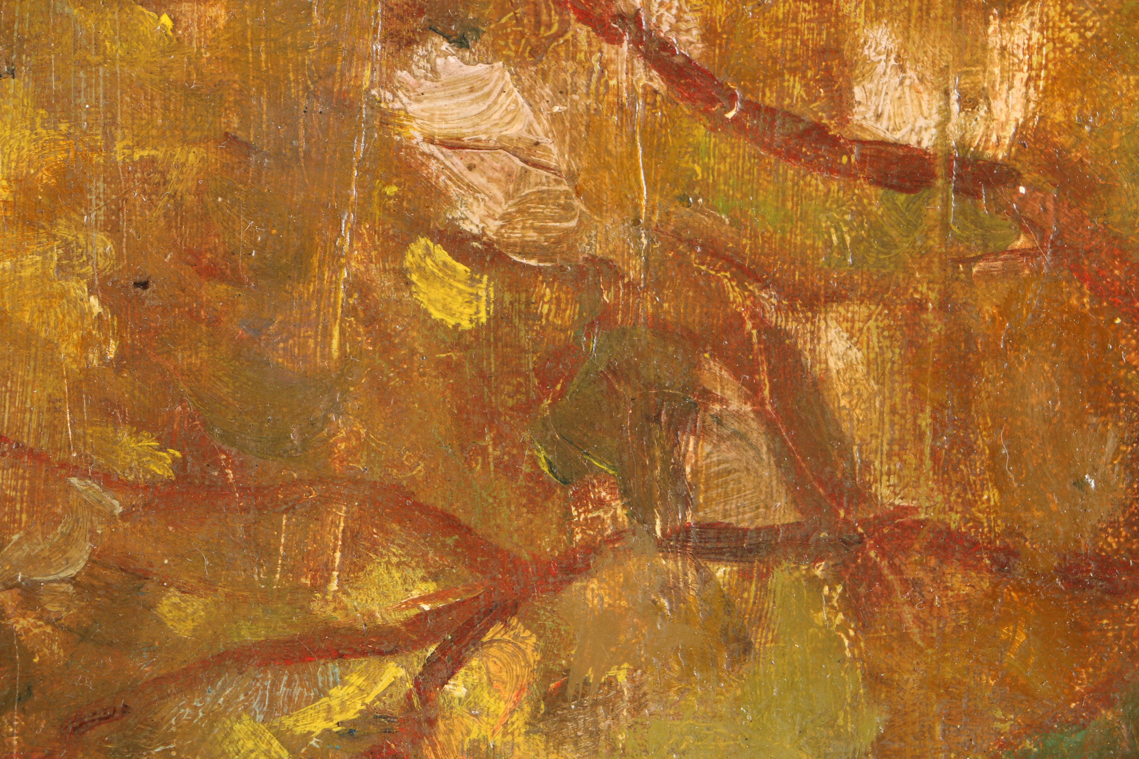 Edgar Nye Oil Painting of a Grove of Trees | EBTH