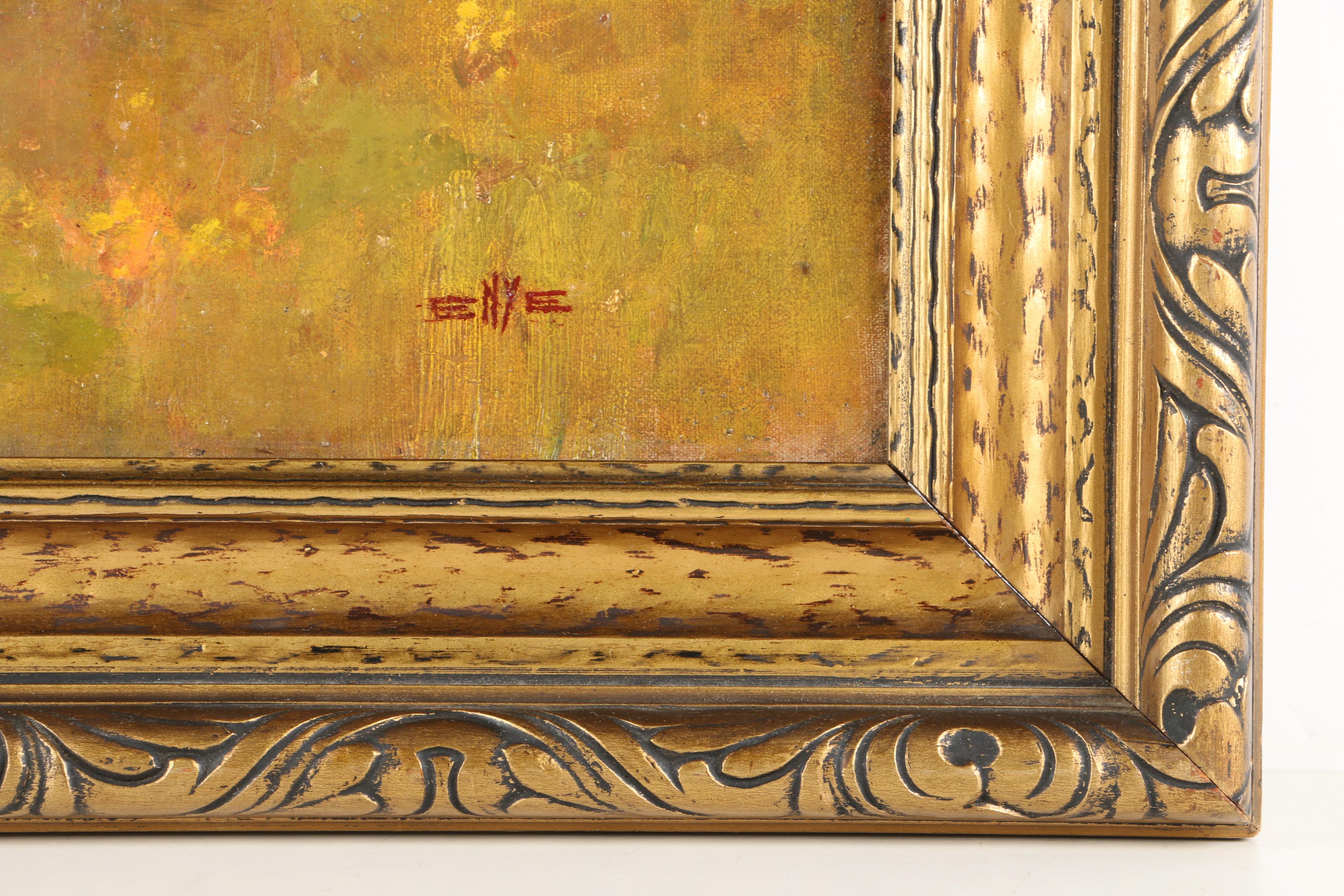 Edgar Nye Oil Painting of a Grove of Trees | EBTH