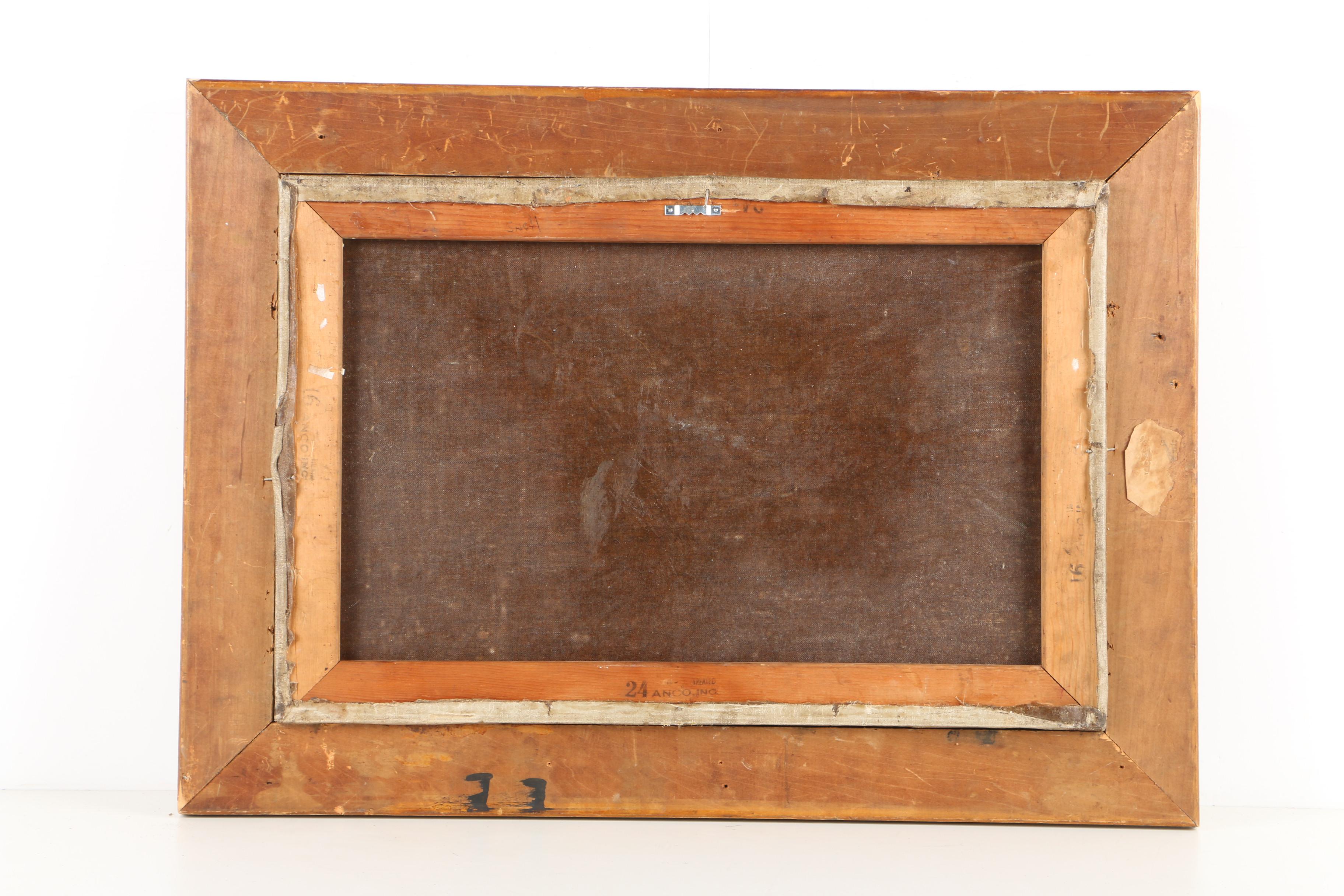 Edgar Nye Oil Painting of a Grove of Trees | EBTH