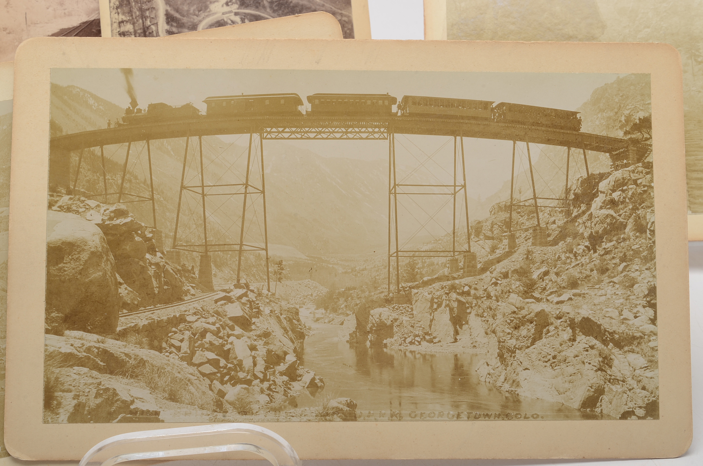 1880s-1890s Train Photographs From Colorado | EBTH