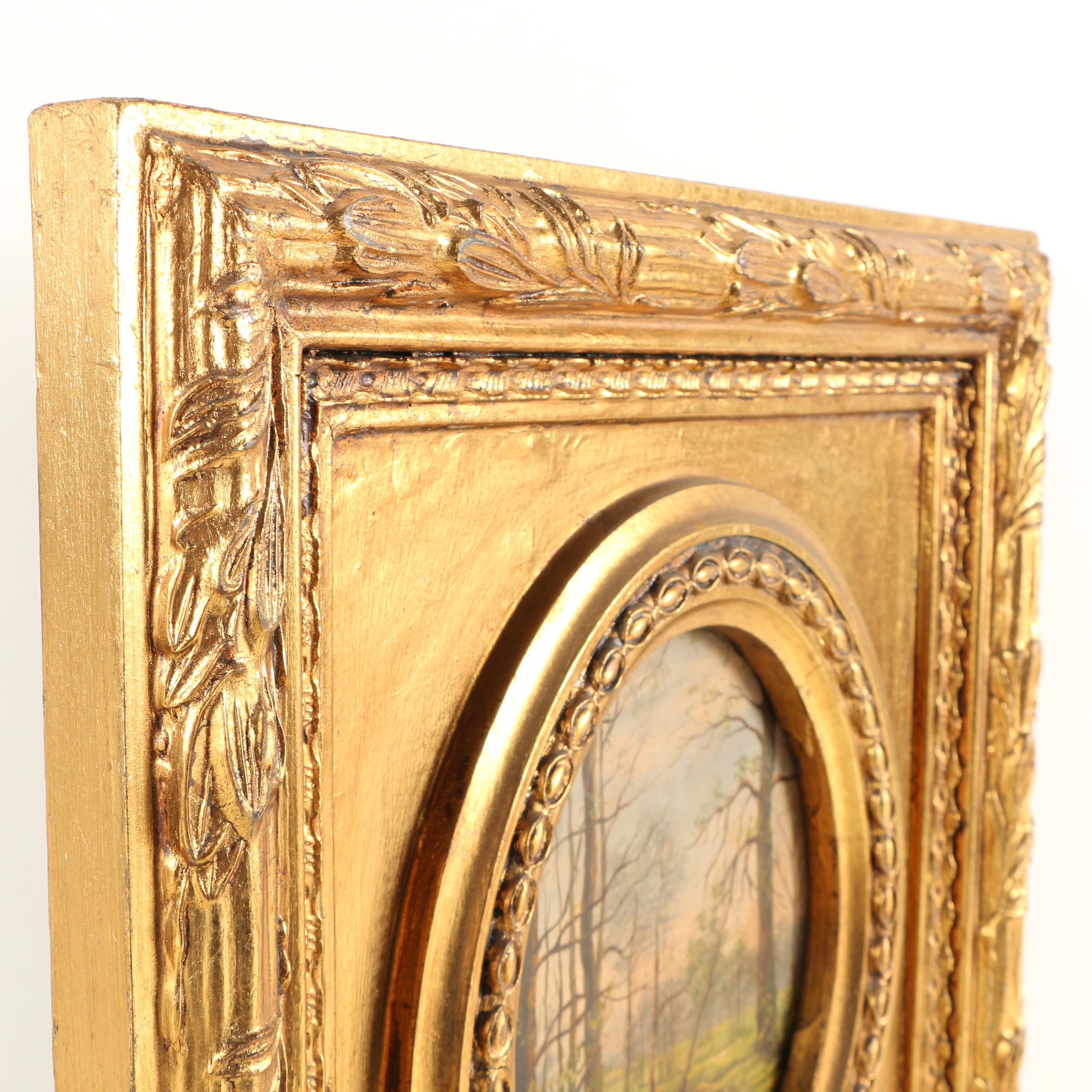 N. Mene Oil Painting on Panel of a Creek | EBTH