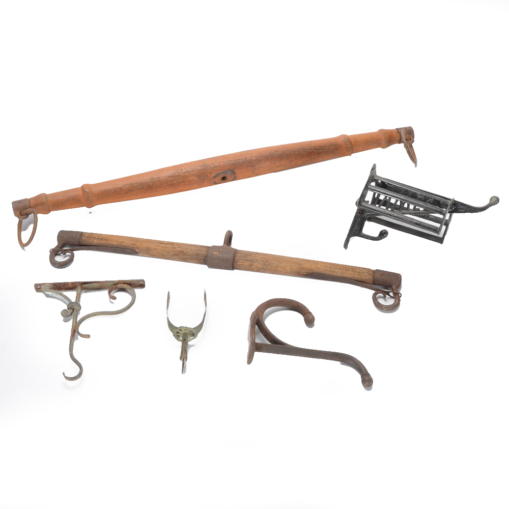 Antique Myers Unloaded Cast Iron Hay Trolley : EBTH