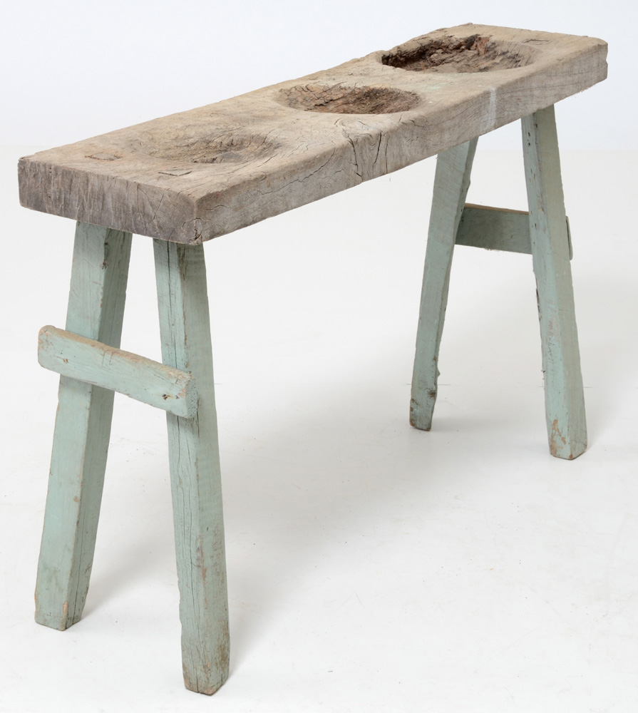 Guatemalan Primitive Dough Bench | EBTH