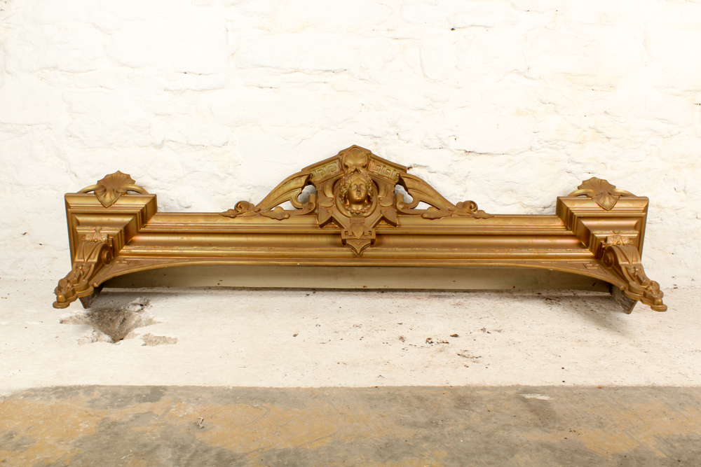 Gold Colored Neoclassical Style Decorative Cornices | EBTH