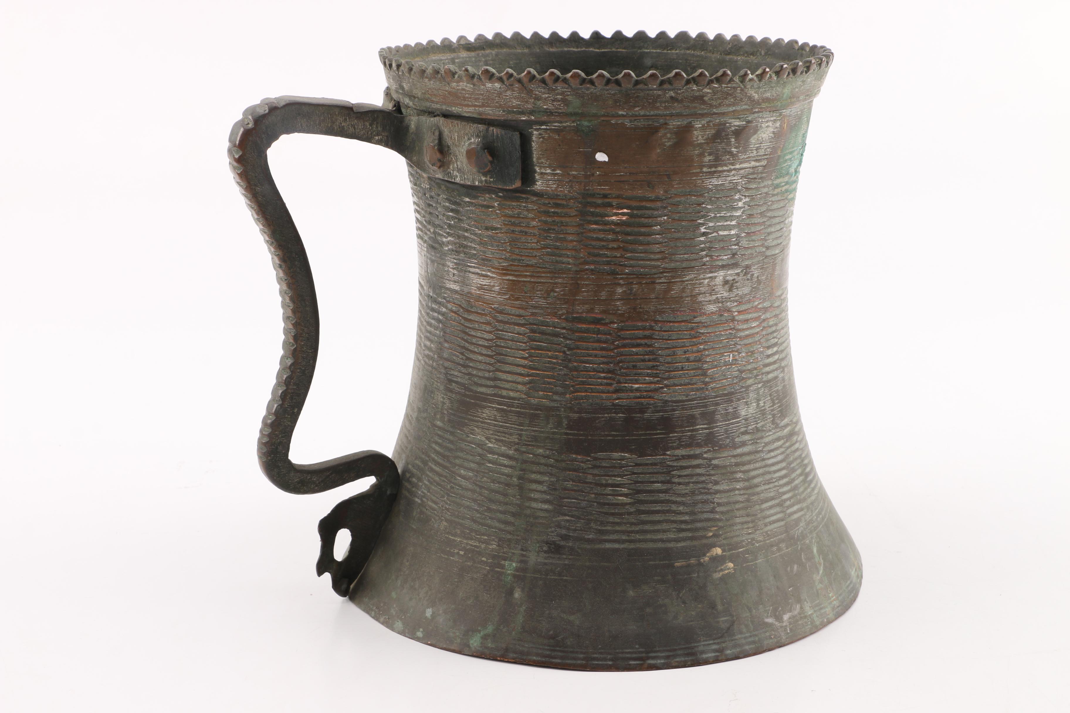 Antique Persian Coffee Pot, Ewer and Tankard | EBTH