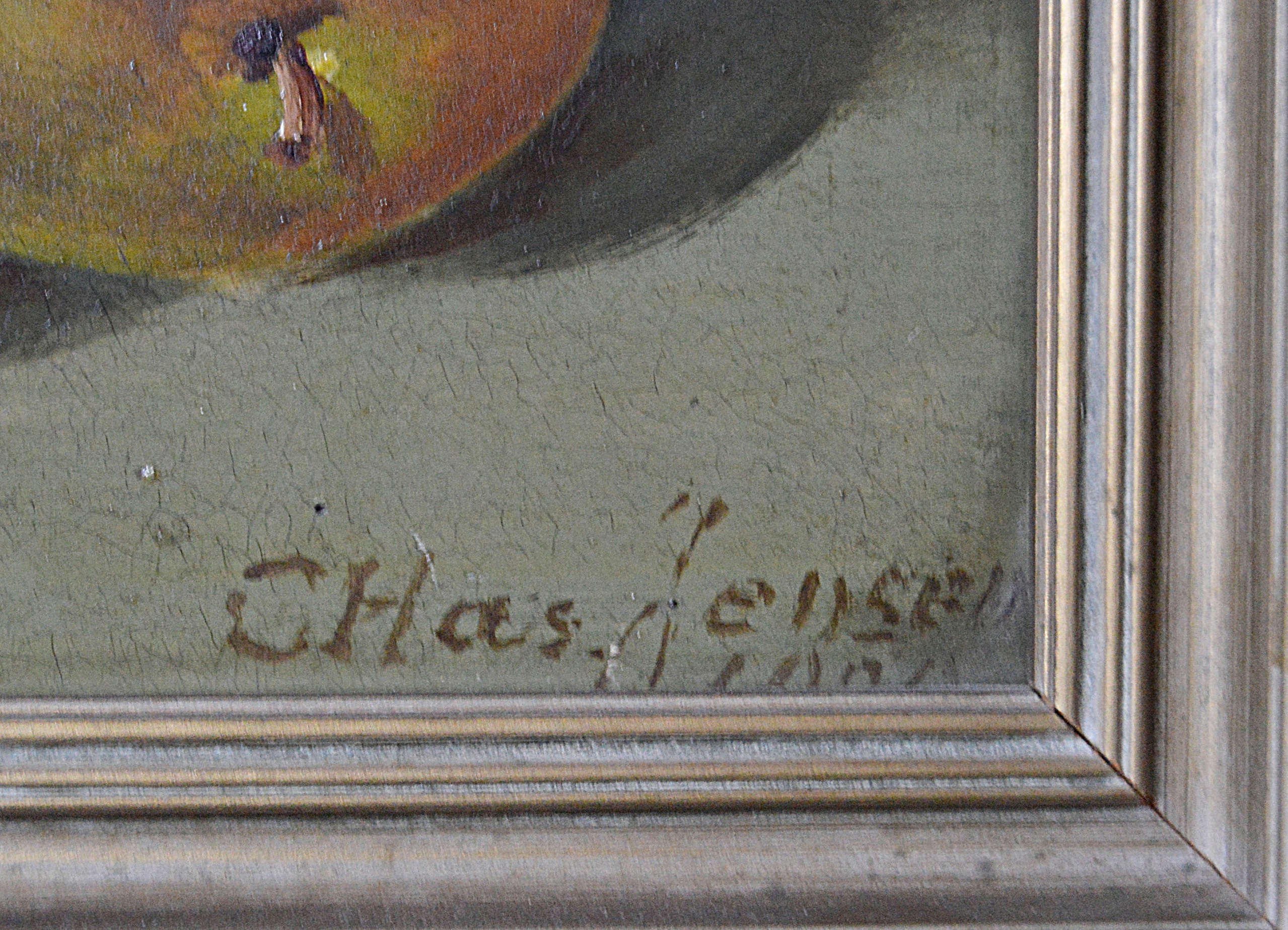 Charles Jensen Oil on Canvas Still Life | EBTH