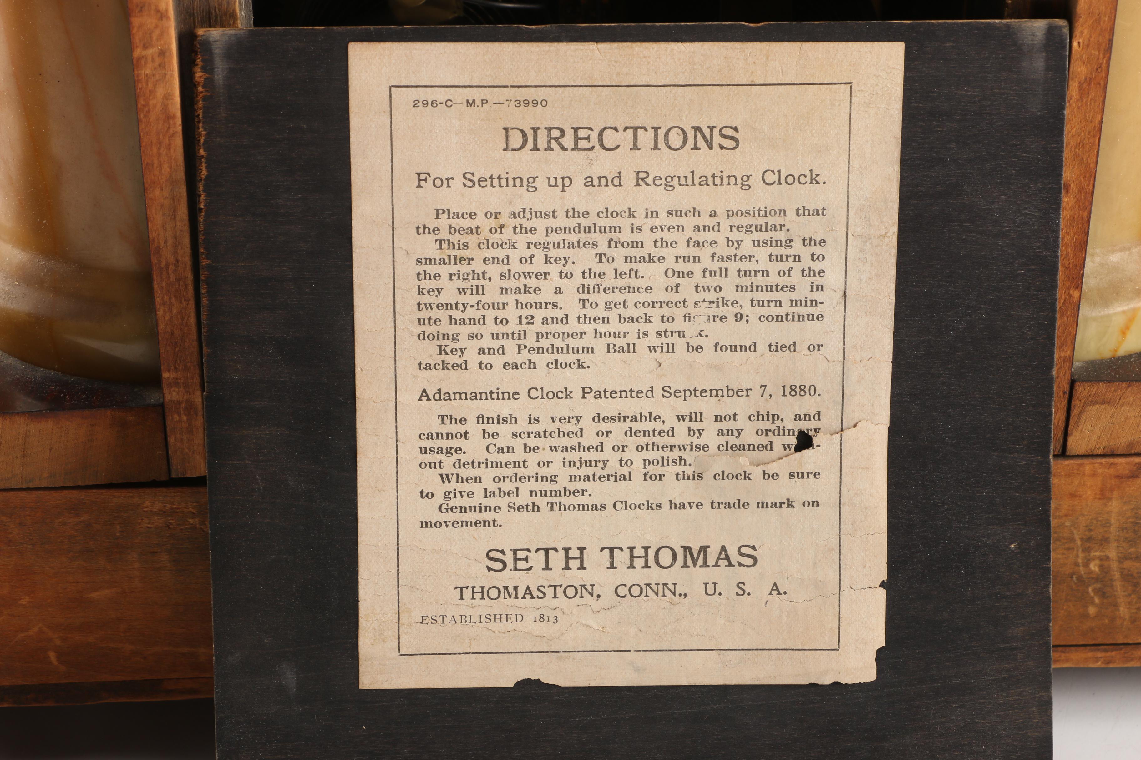 Seth Thomas Shasta Mantel Clock | EBTH