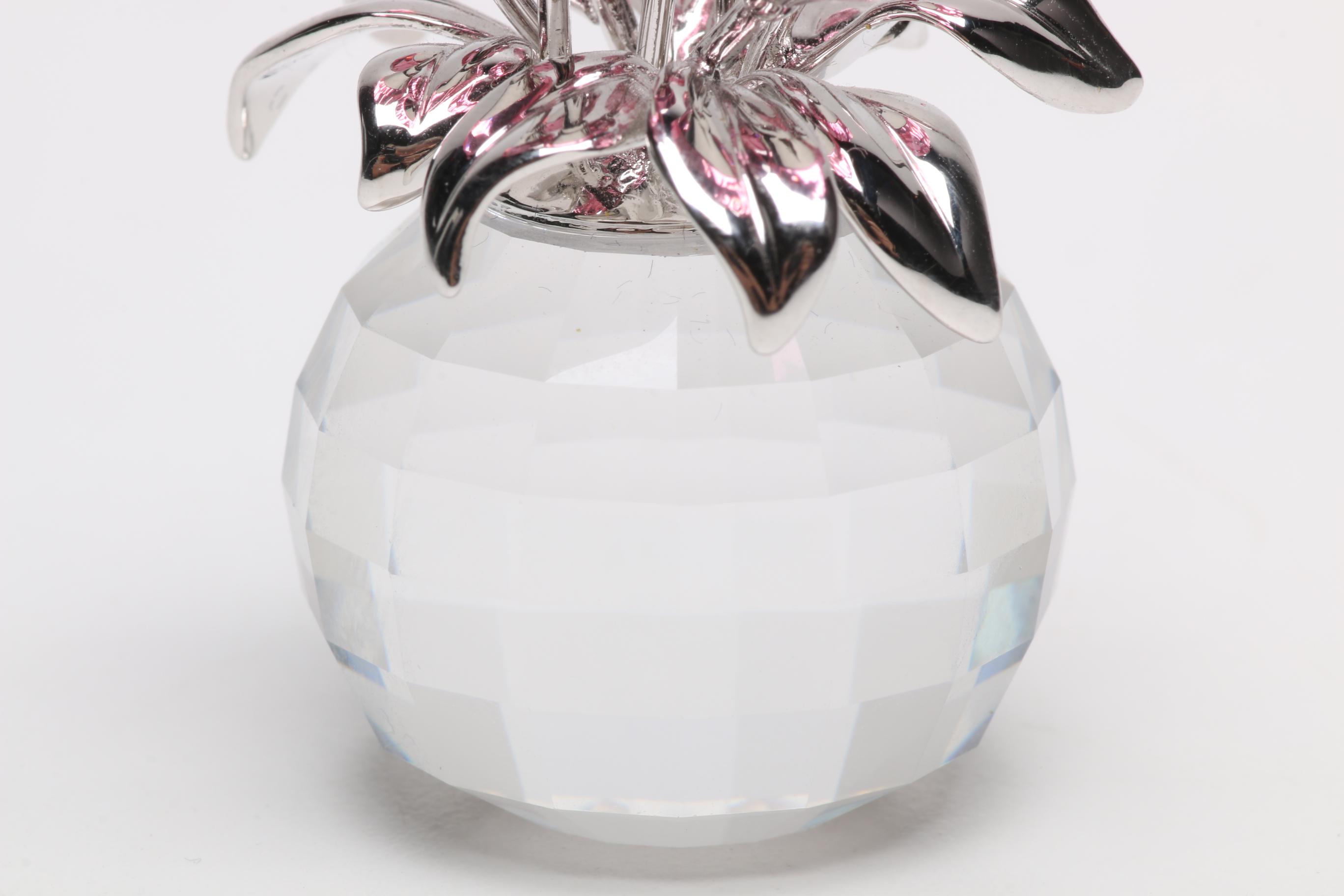 Swarovski Crystal Pink Tulip Bouquet | EBTH