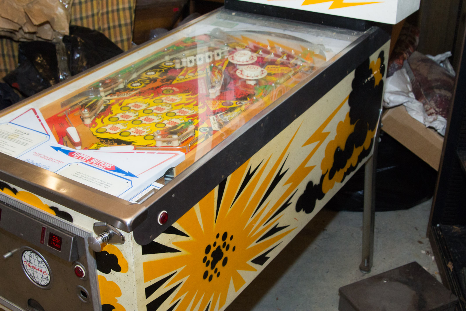 1977 Vulcan Pinball Machine | EBTH