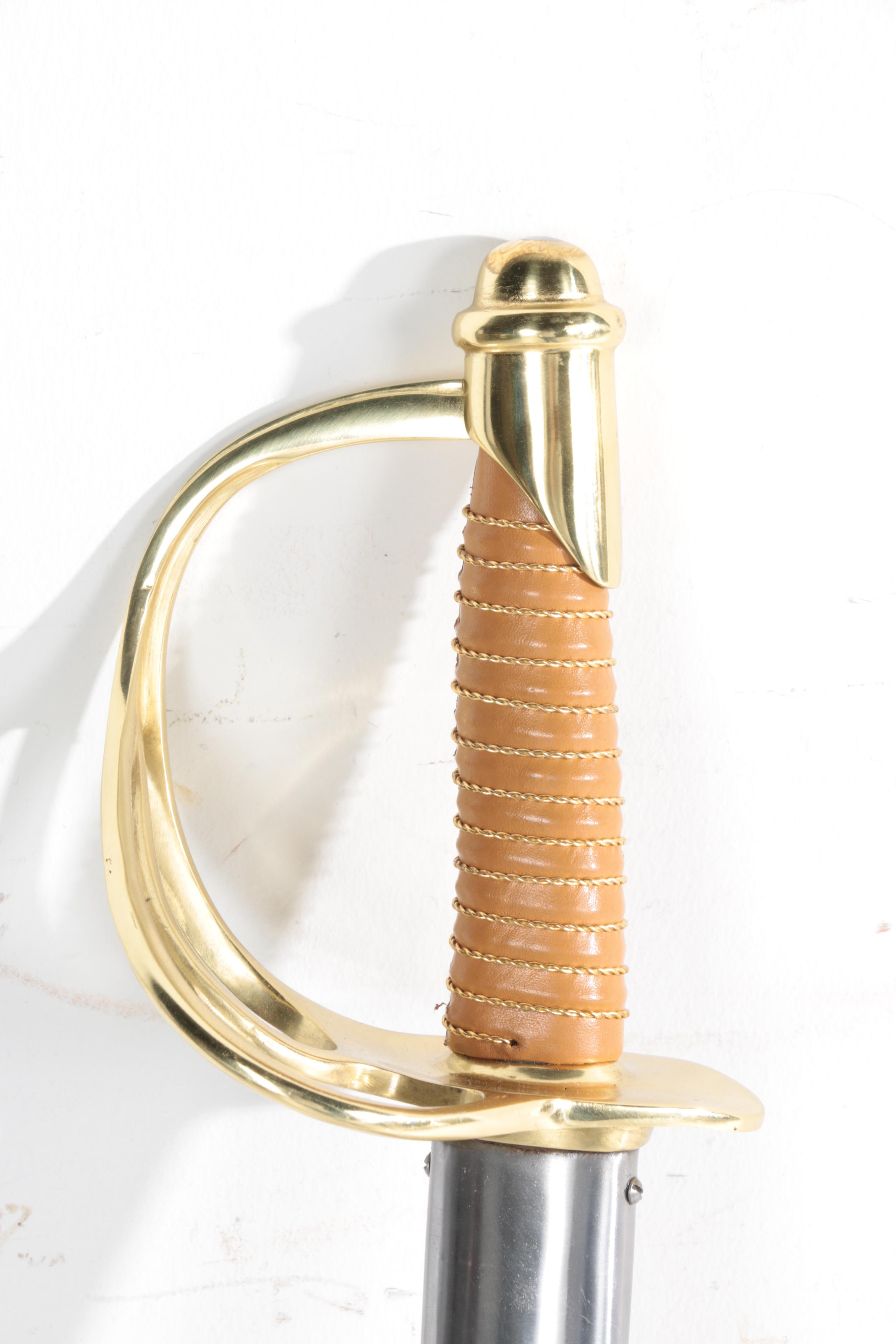 CSA Made Mameluke Sword with Basket Handle | EBTH