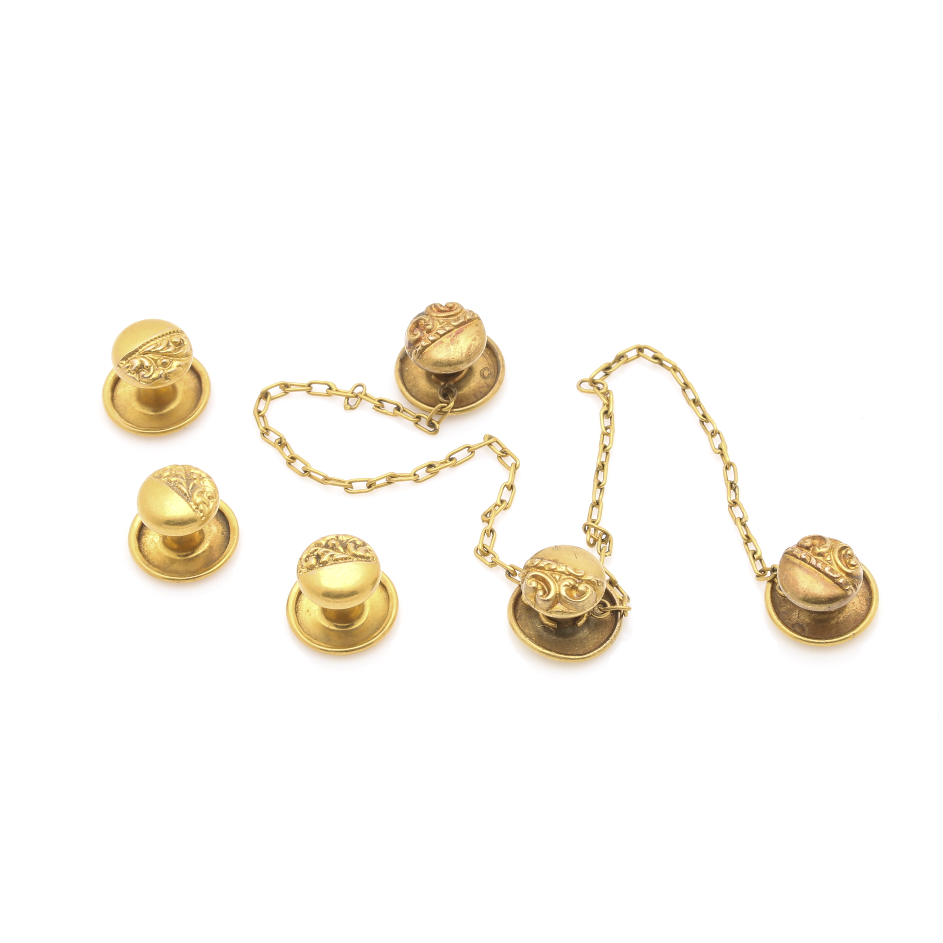 Selection of 14K Yellow Gold Buttons | EBTH