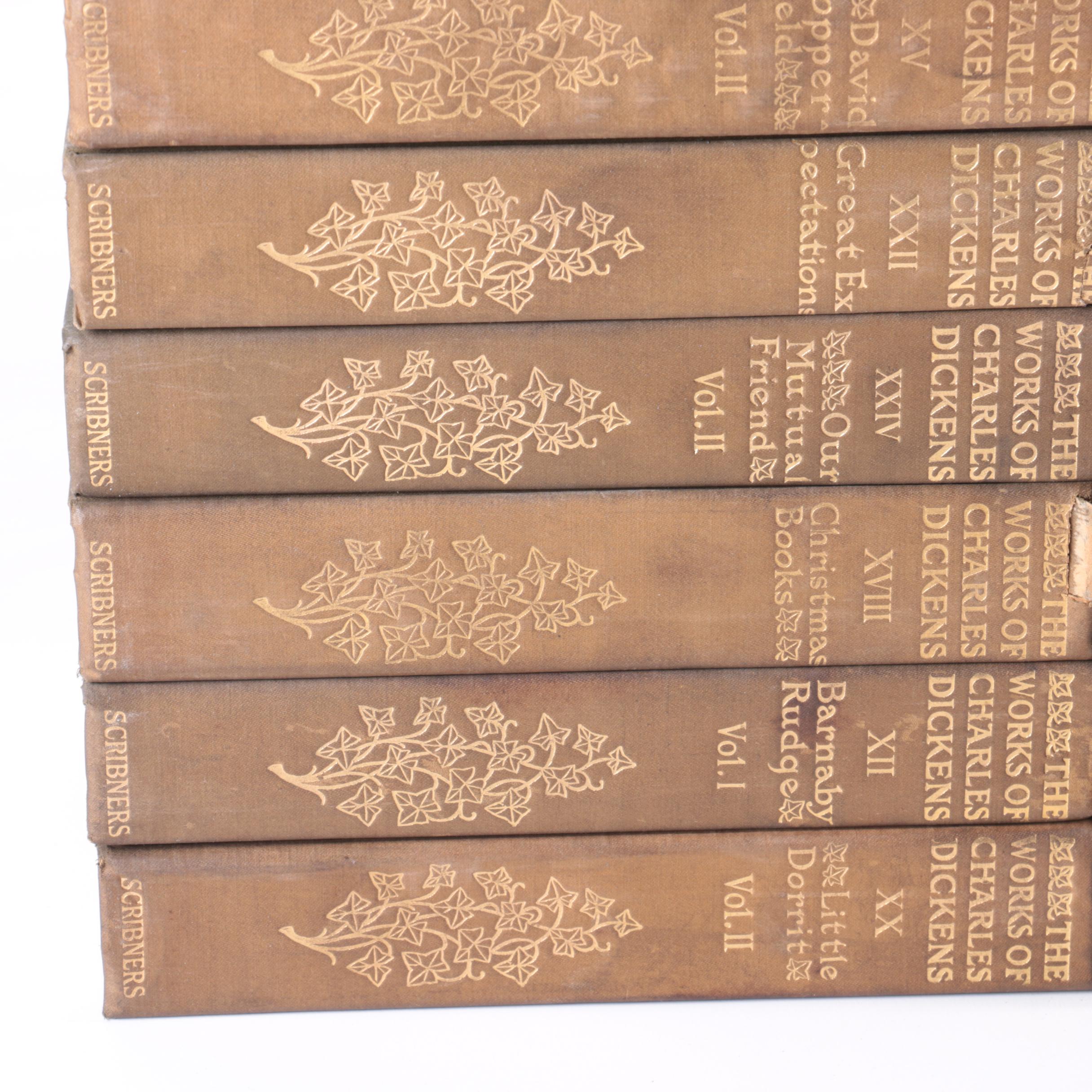 1907 "The Works of Charles Dickens" in Thirty-Eight Volumes | EBTH