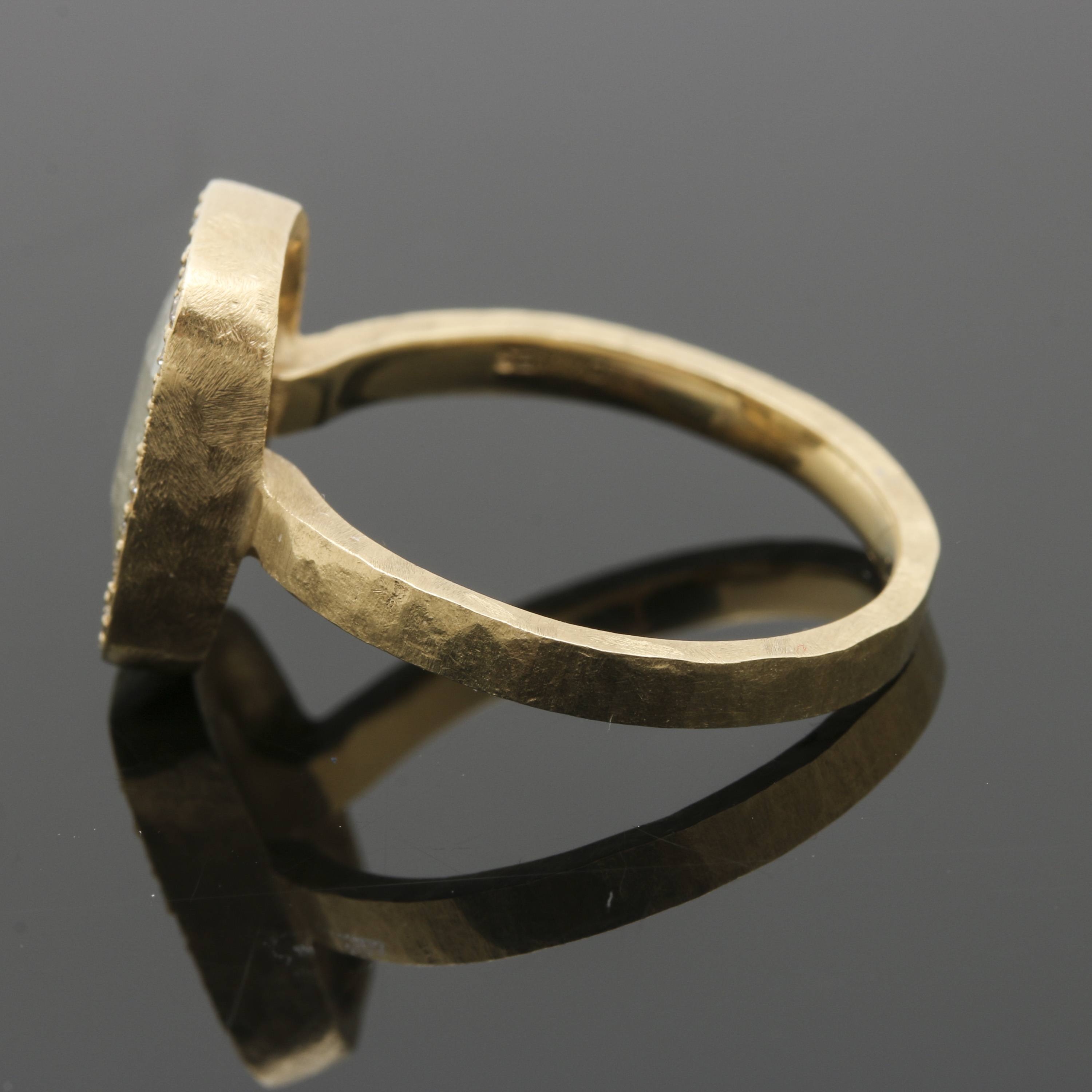 Jennifer Dawes 18K Yellow Gold Diamond Ring Set | EBTH