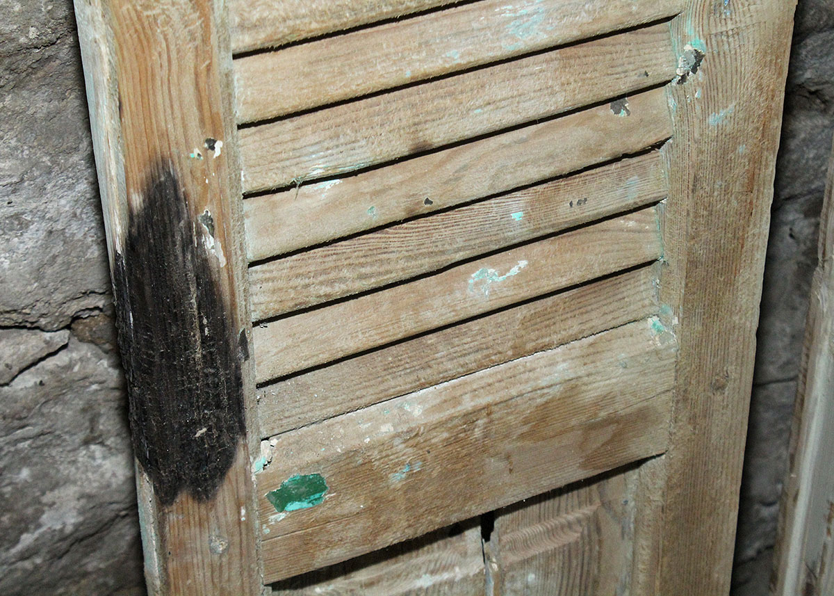 Arched Top Pine Window Shutters | EBTH