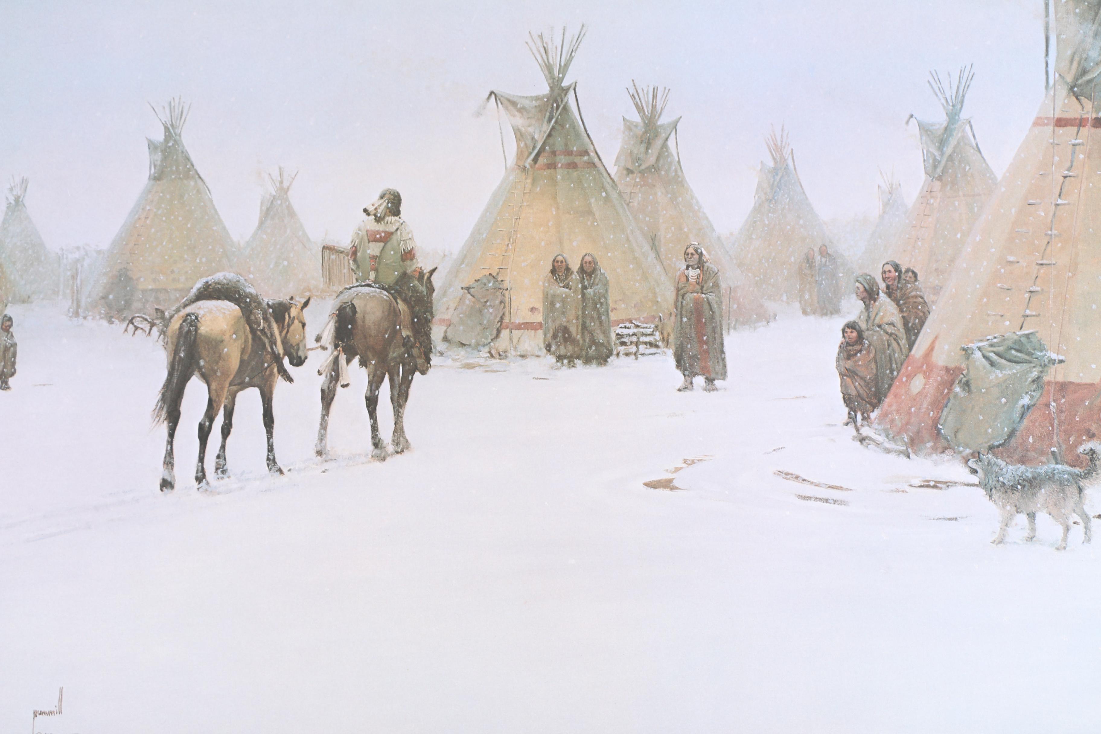 Offset Lithographs of Western Scenes Including Robert Pumill | EBTH
