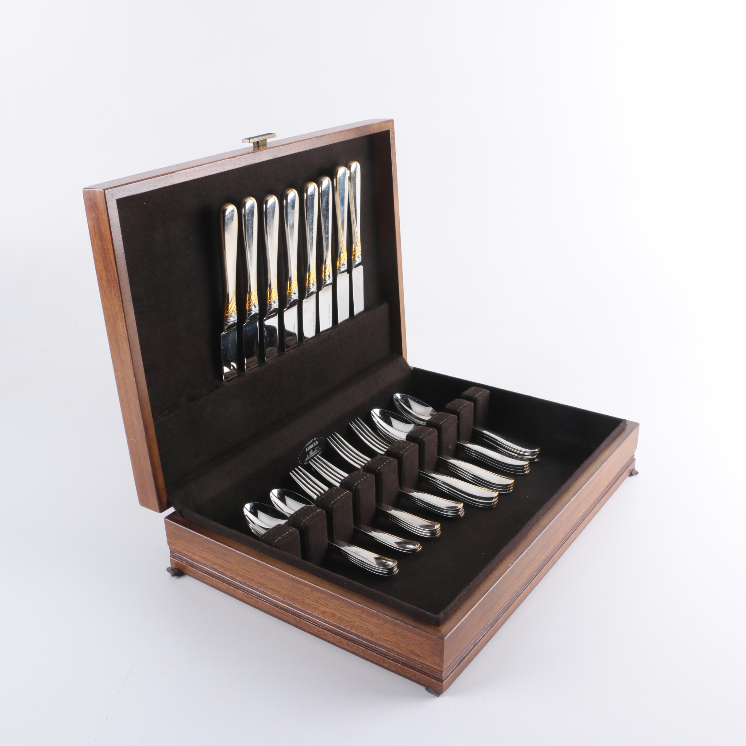 Yamazaki Stainless Steel Flatware Set | EBTH