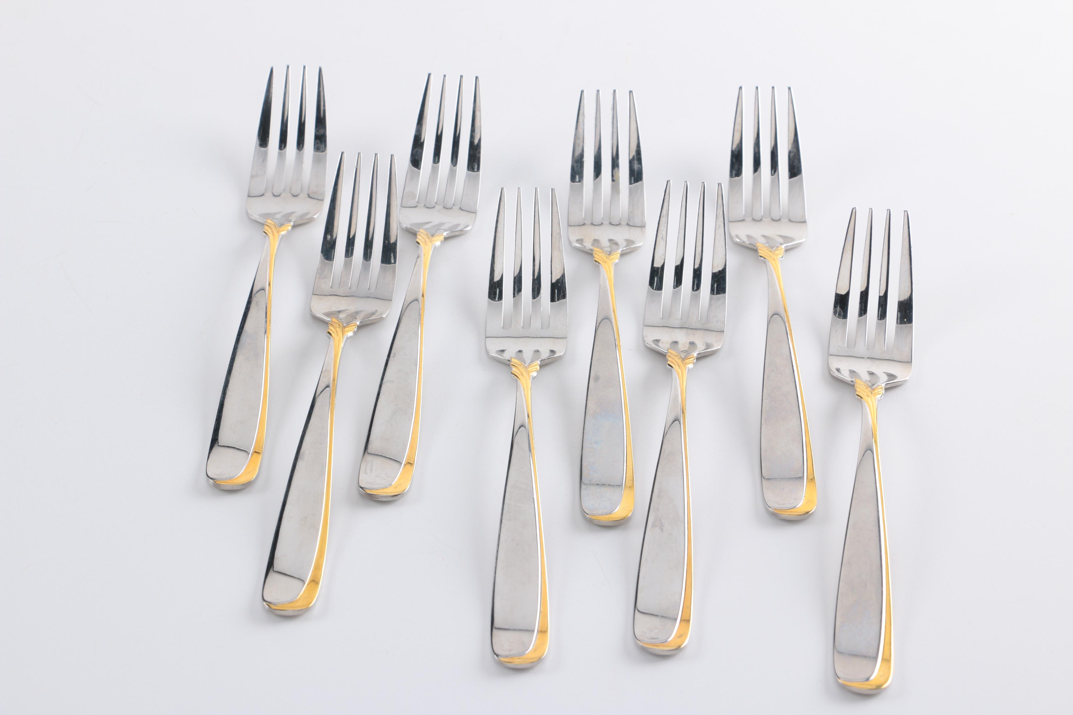 Yamazaki Stainless Steel Flatware Set | EBTH