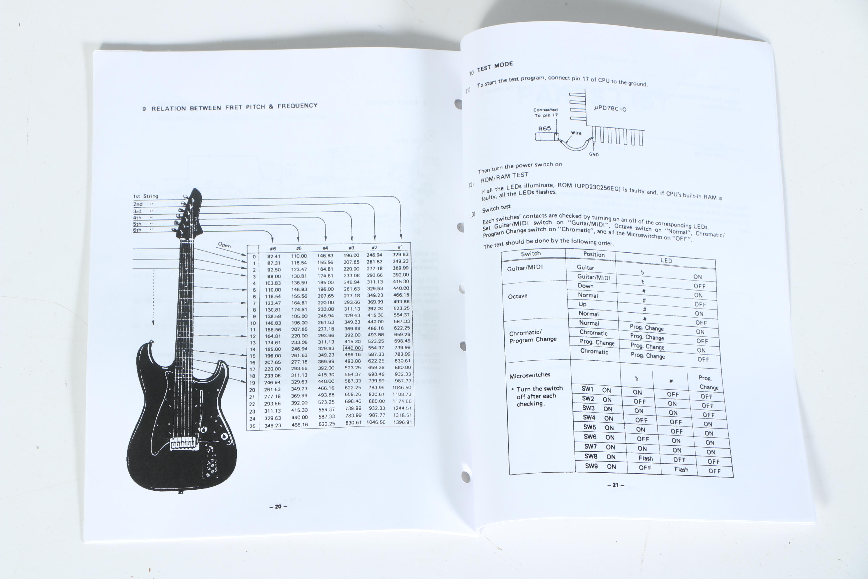 Casio MIDI MG-510 Guitar | EBTH