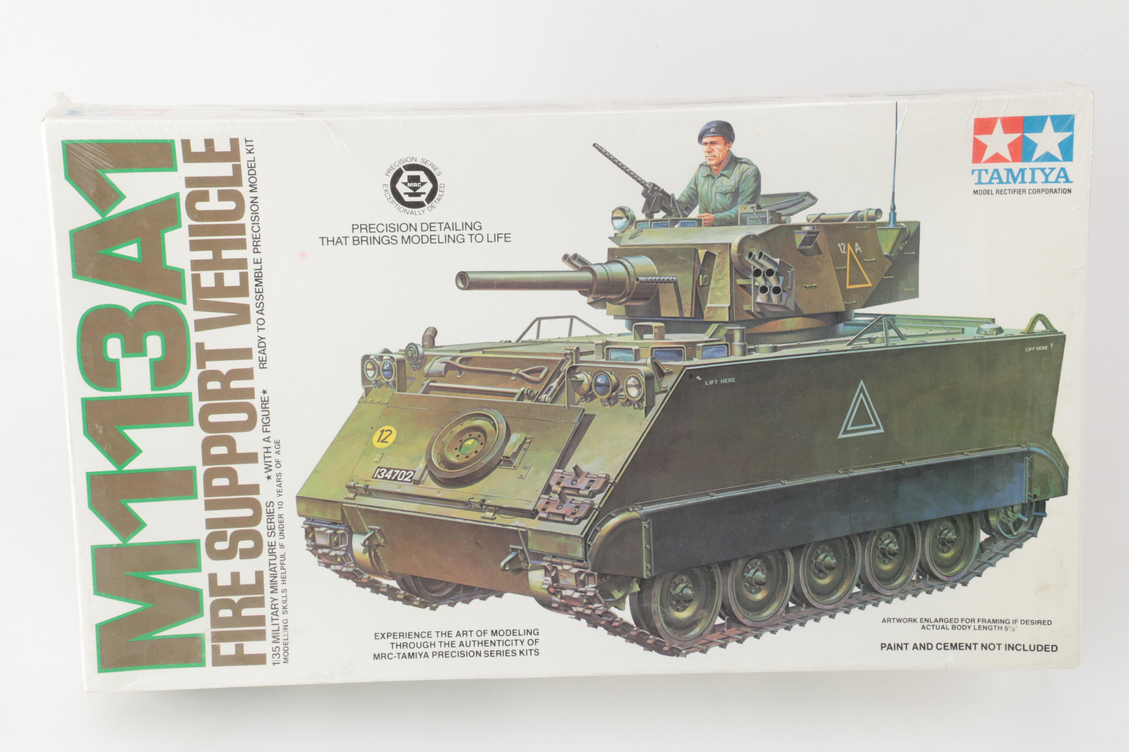 Vintage Tamiya Tank Model Kits | EBTH