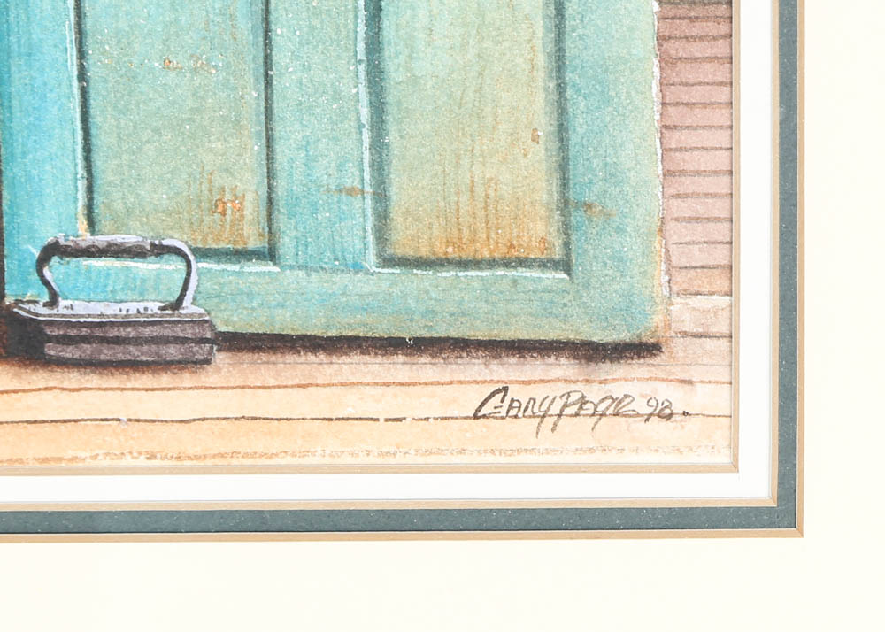 Gary Page Original Watercolor Paintings | EBTH