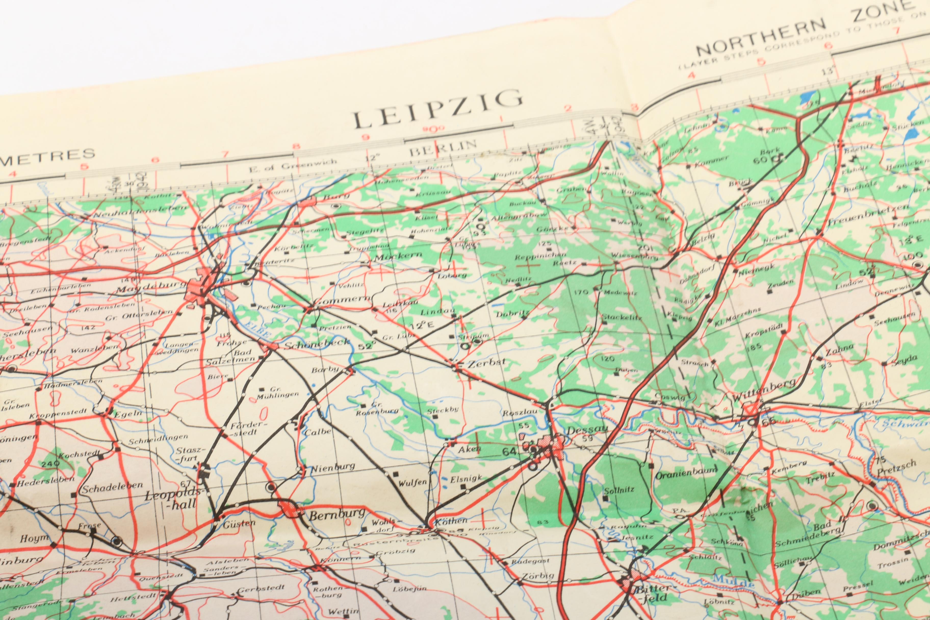 World War II Cloth Escape Maps of Germany | EBTH