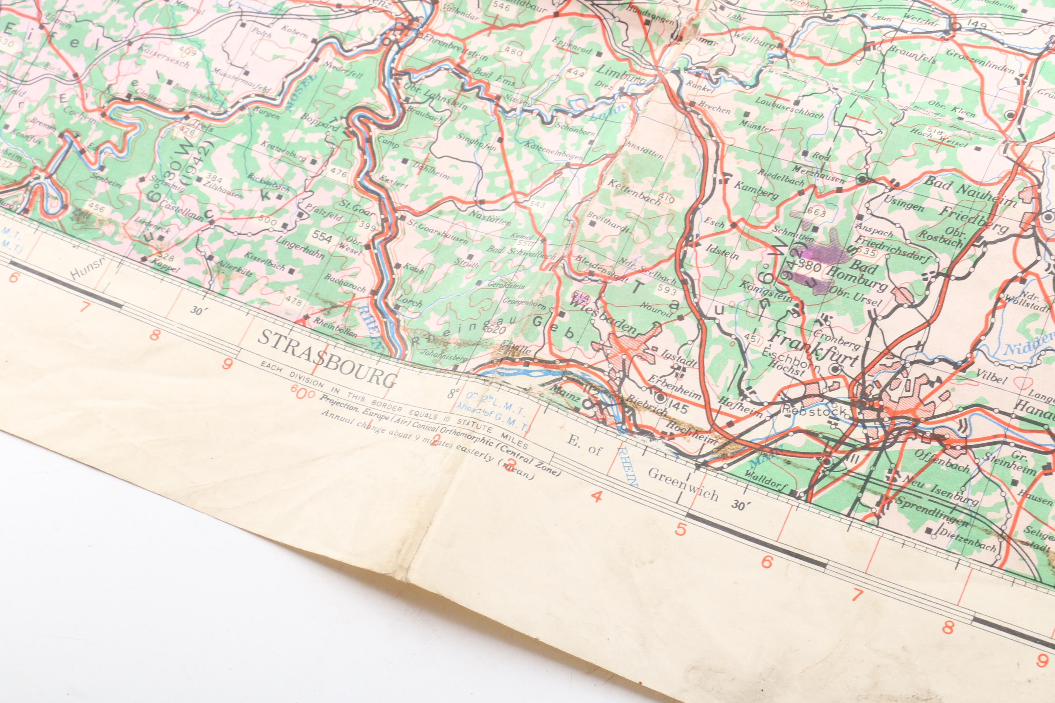 World War II Cloth Escape Maps of Germany | EBTH