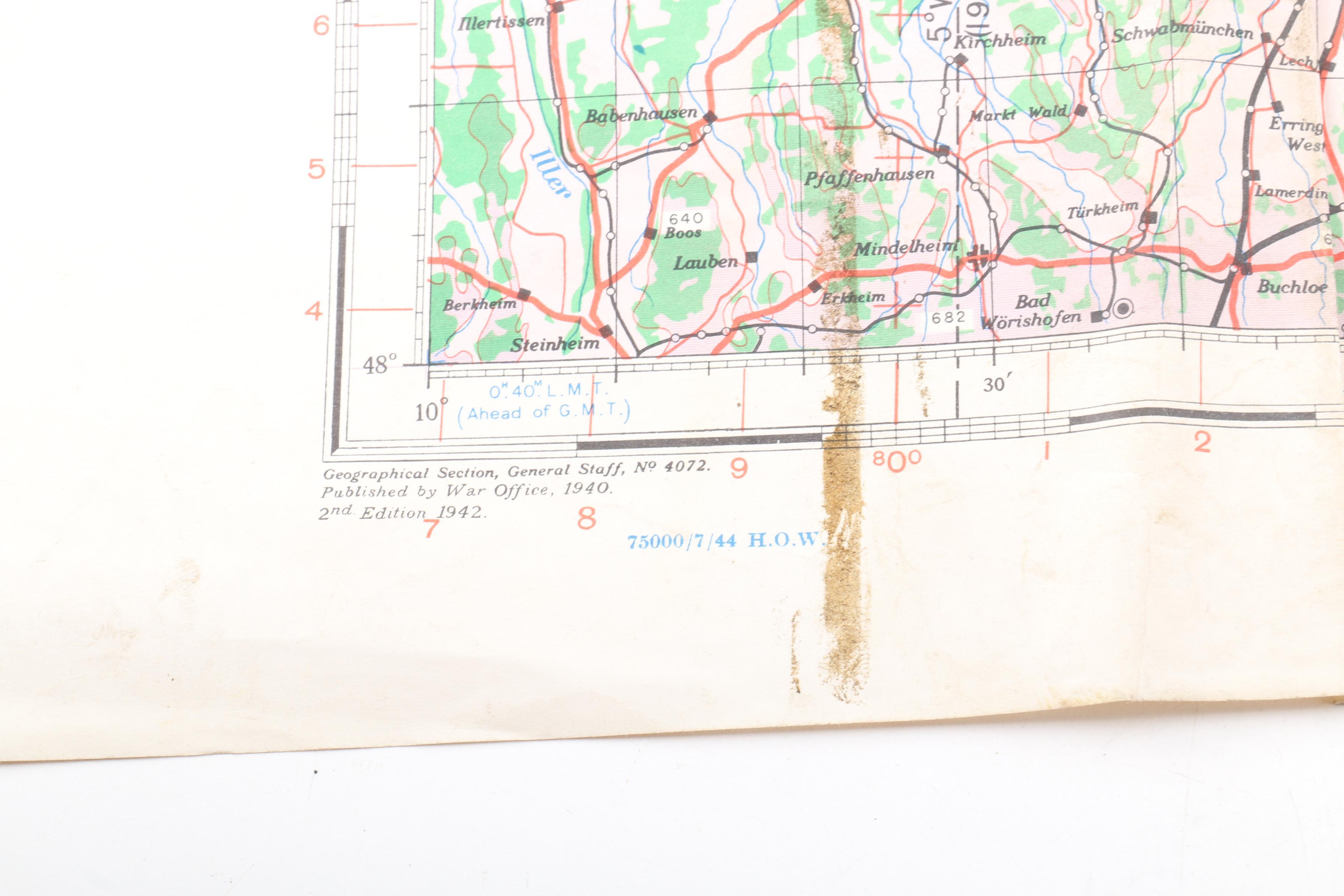 World War II Cloth Escape Maps of Germany | EBTH