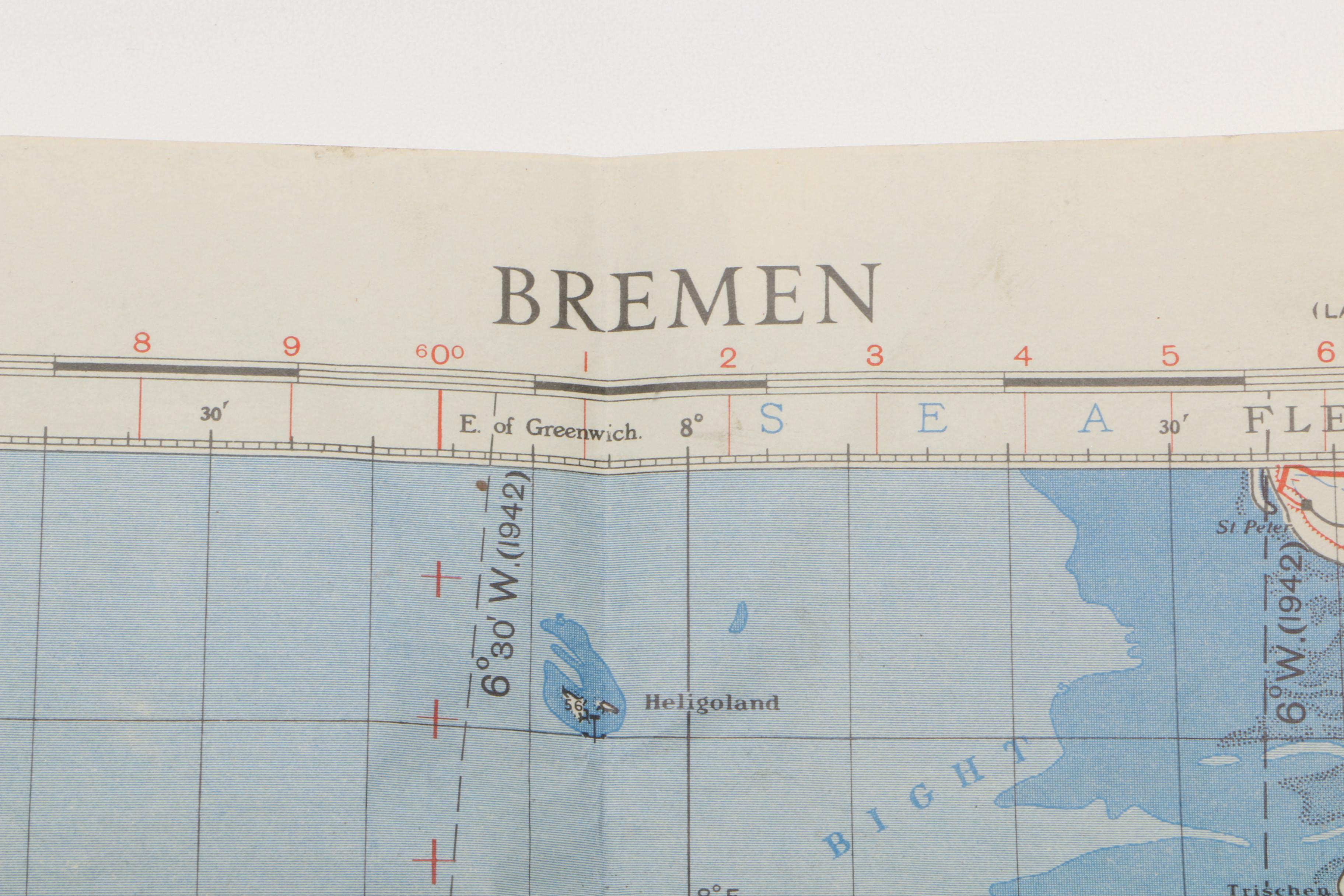 World War II Cloth Escape Maps of Germany | EBTH