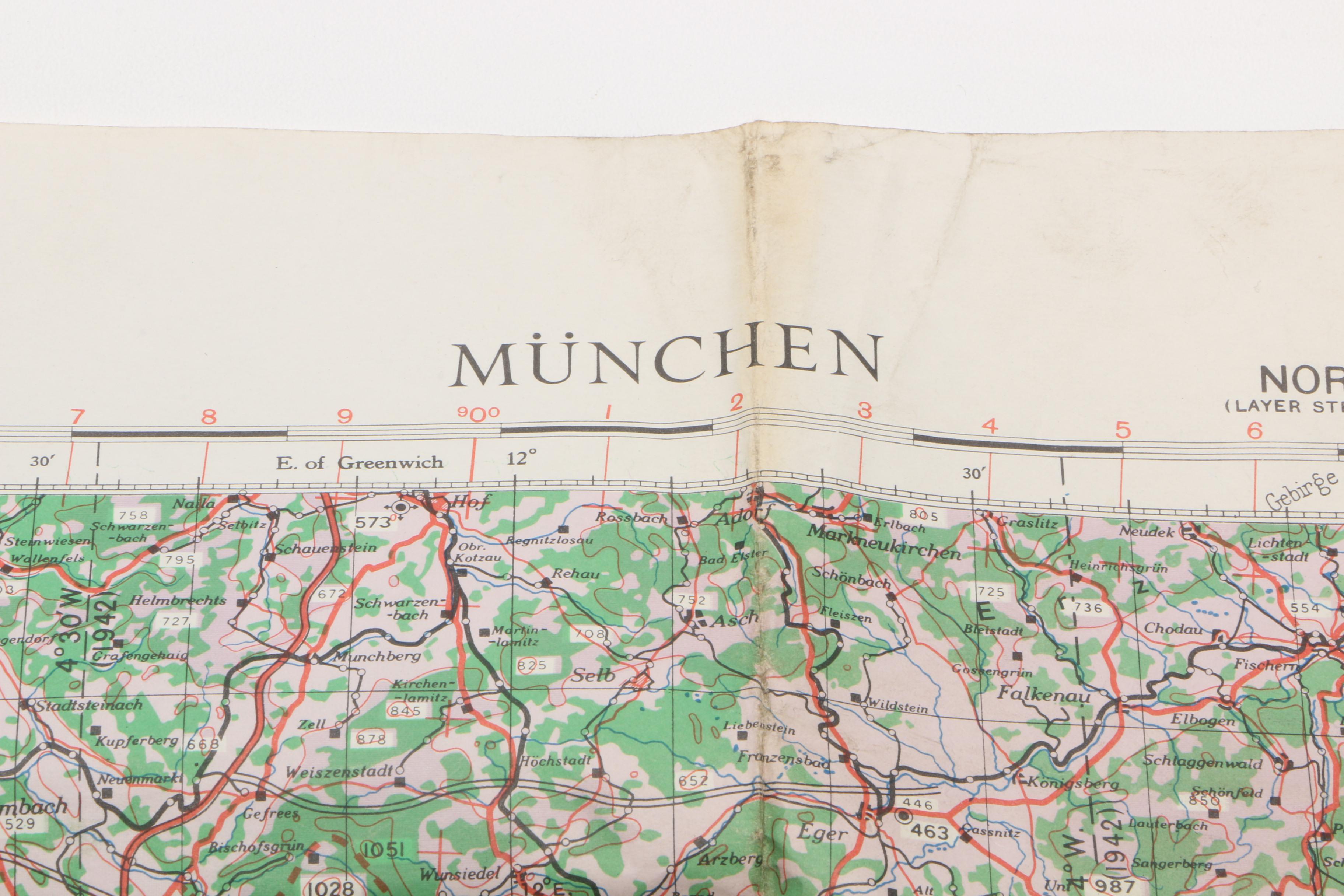 World War II Cloth Escape Maps of Germany | EBTH
