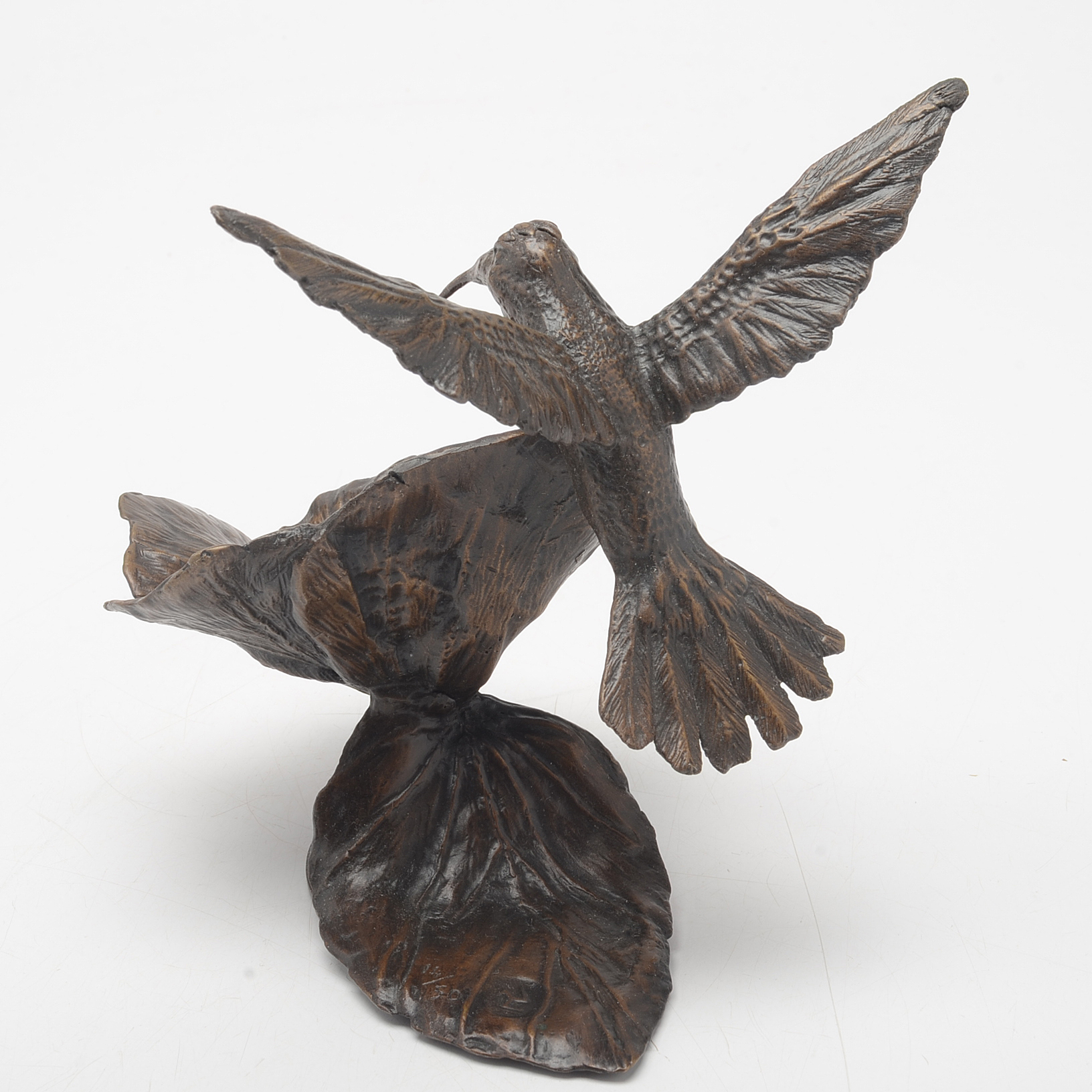 Limited Edition Bronze Hummingbird Sculpture | EBTH