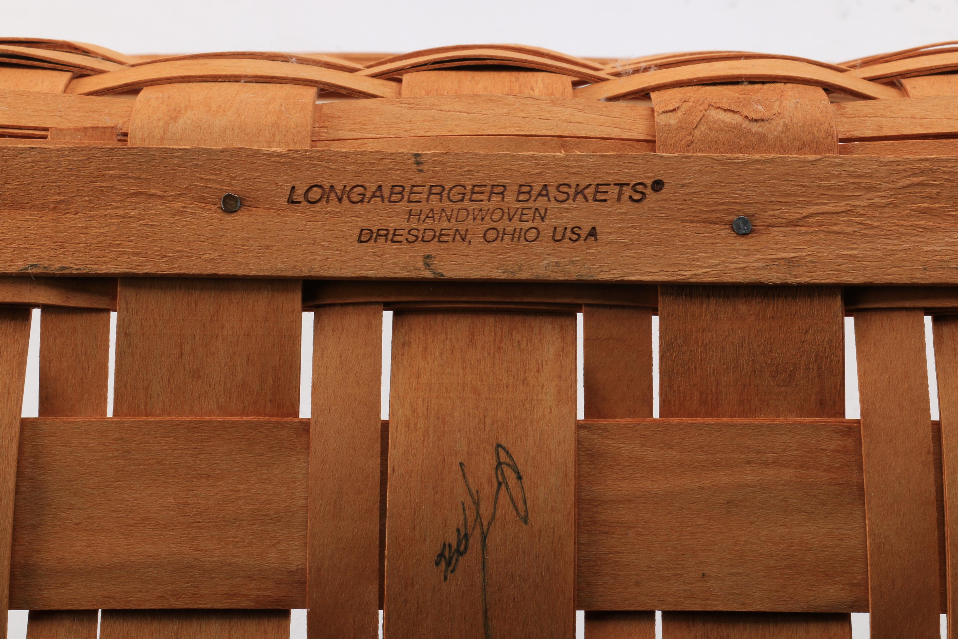 Two Large Longaberger Baskets | EBTH