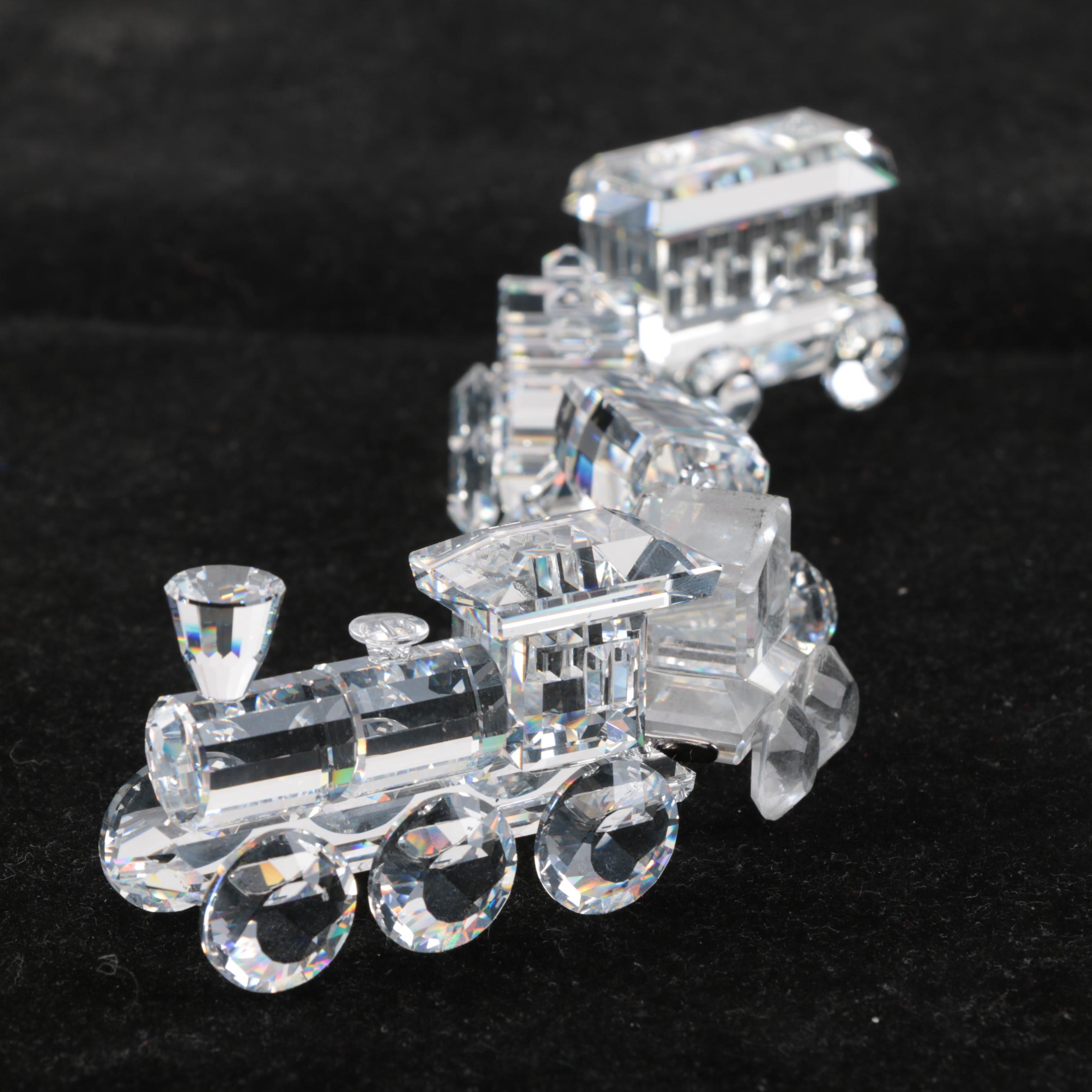 Swarovski Crystal Train Set | EBTH