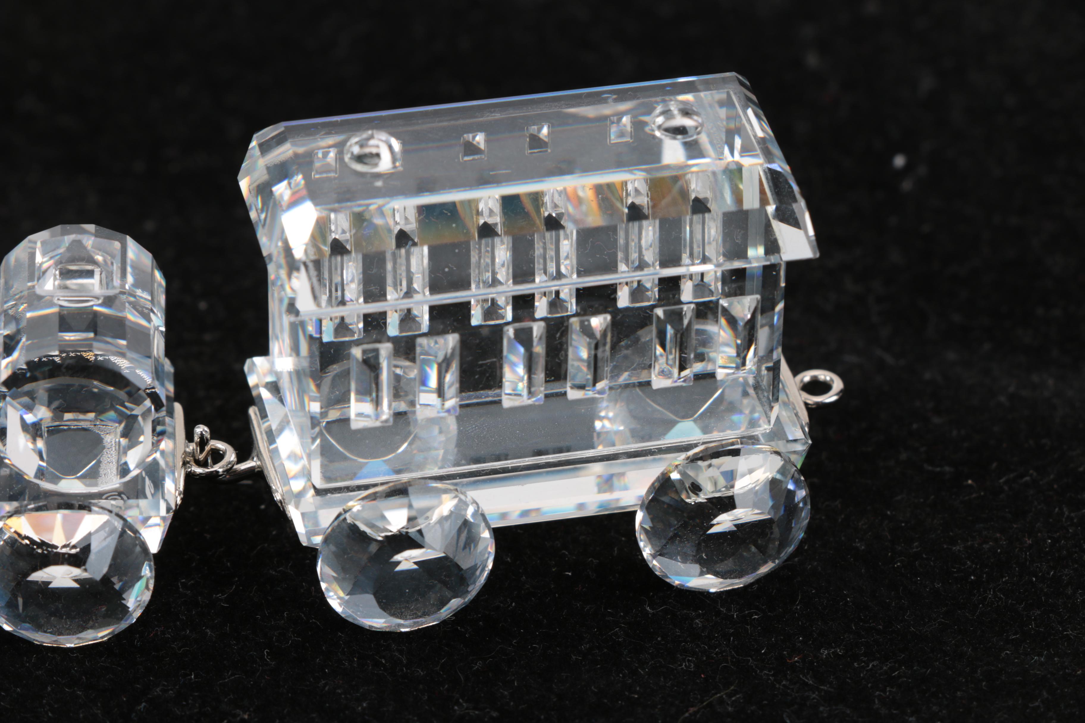 Swarovski Crystal Train Set | EBTH