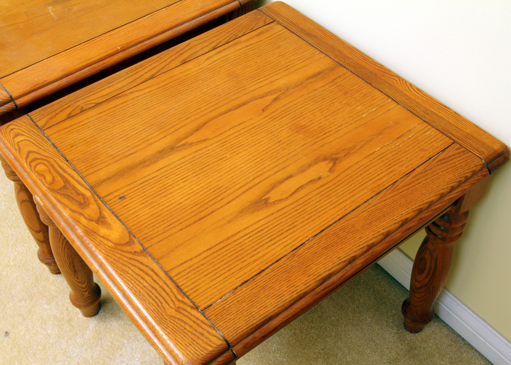 Pair of Country Style End Tables | EBTH