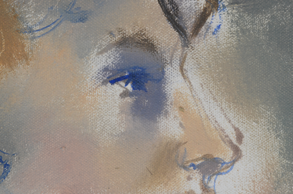 Edgar Yaeger Expressionist Oil Painting Portrait | EBTH