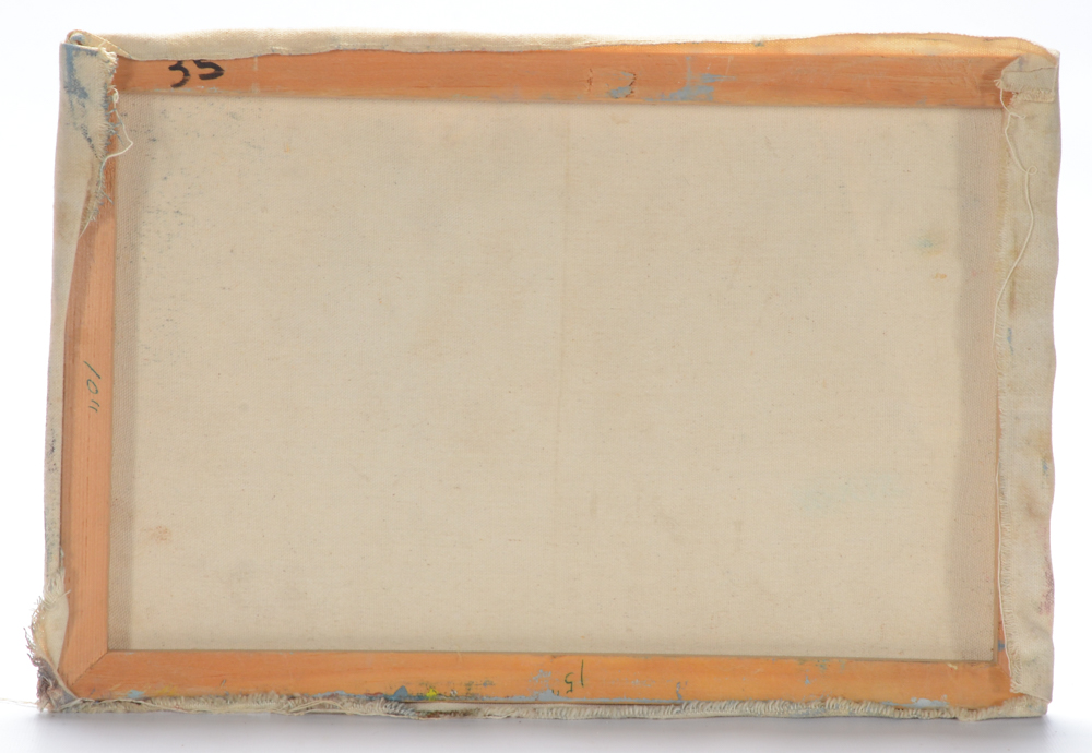 Edgar Yaeger Expressionist Oil Painting Portrait | EBTH