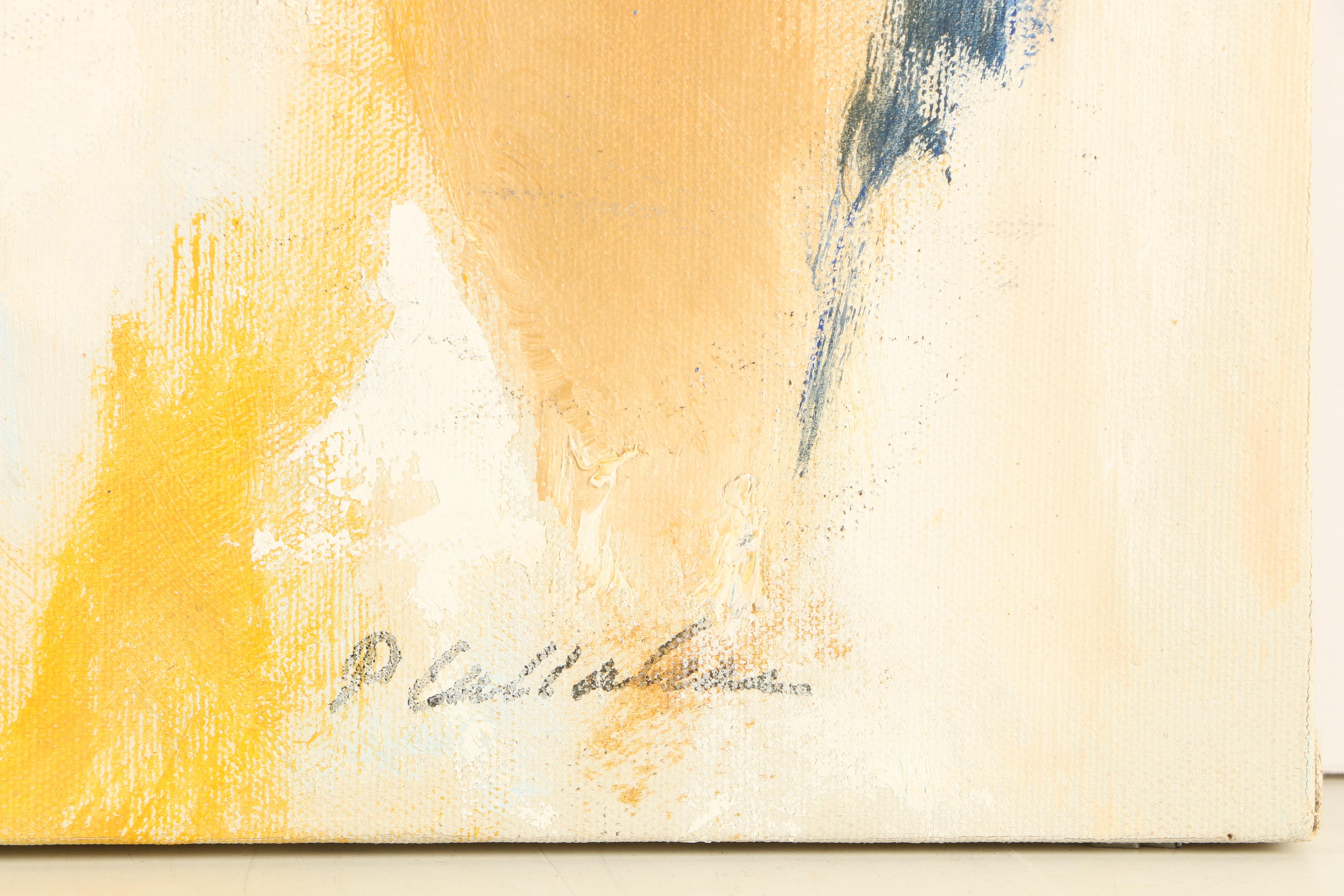 Phillip Callahan Oil Painting Abstract Composition | EBTH