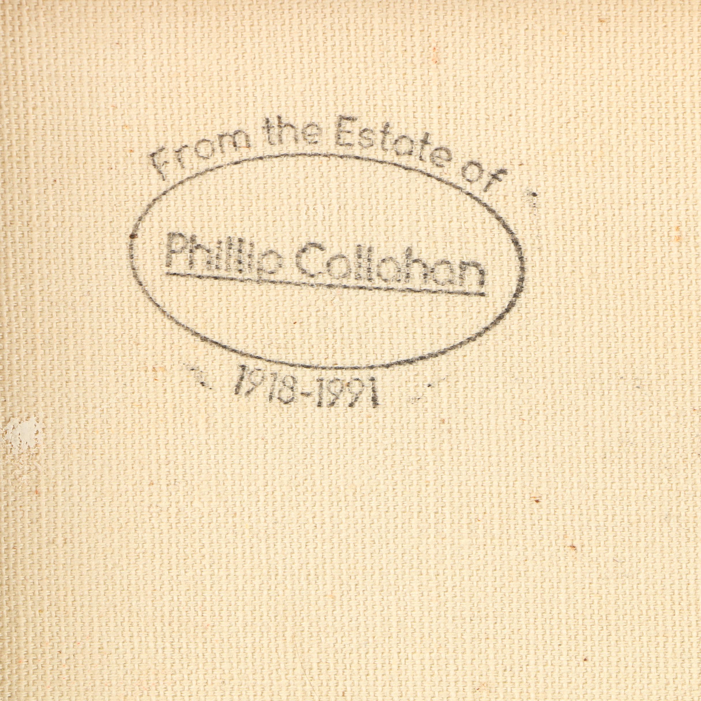 Phillip Callahan Oil Painting Abstract Composition | EBTH