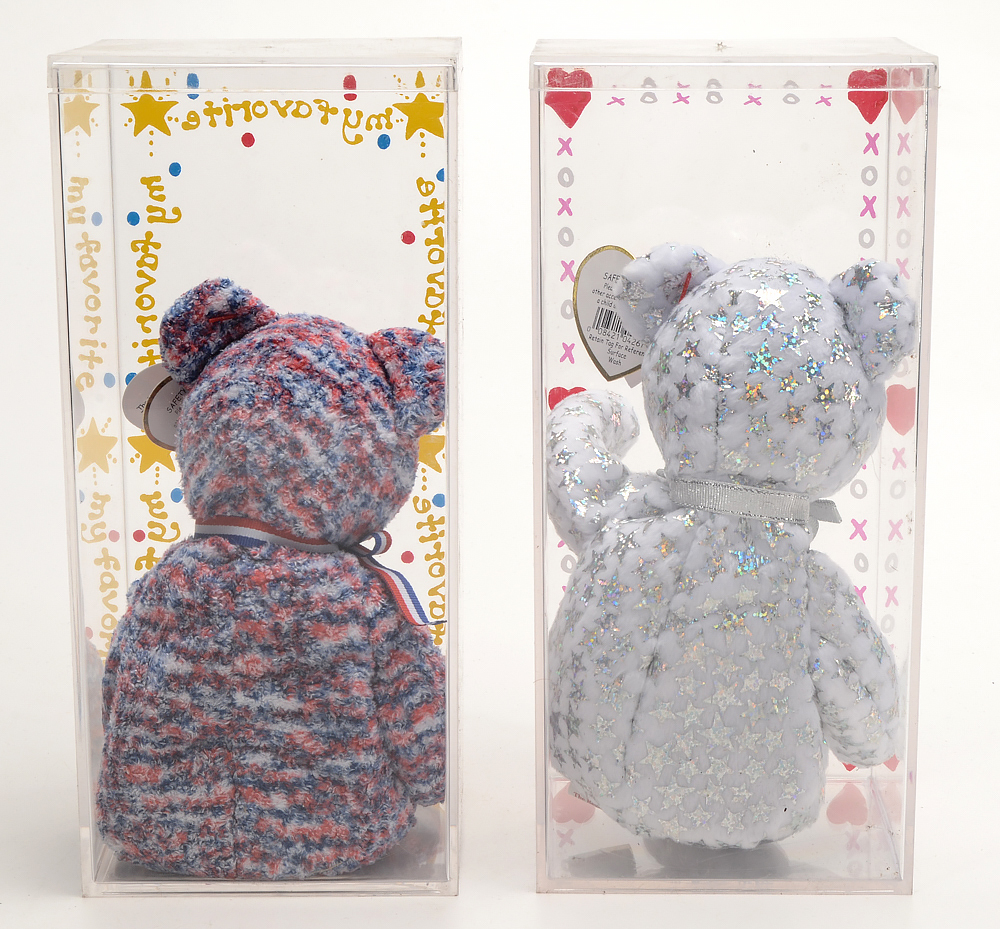 Collection of Ty Beanie Bears in Displays | EBTH