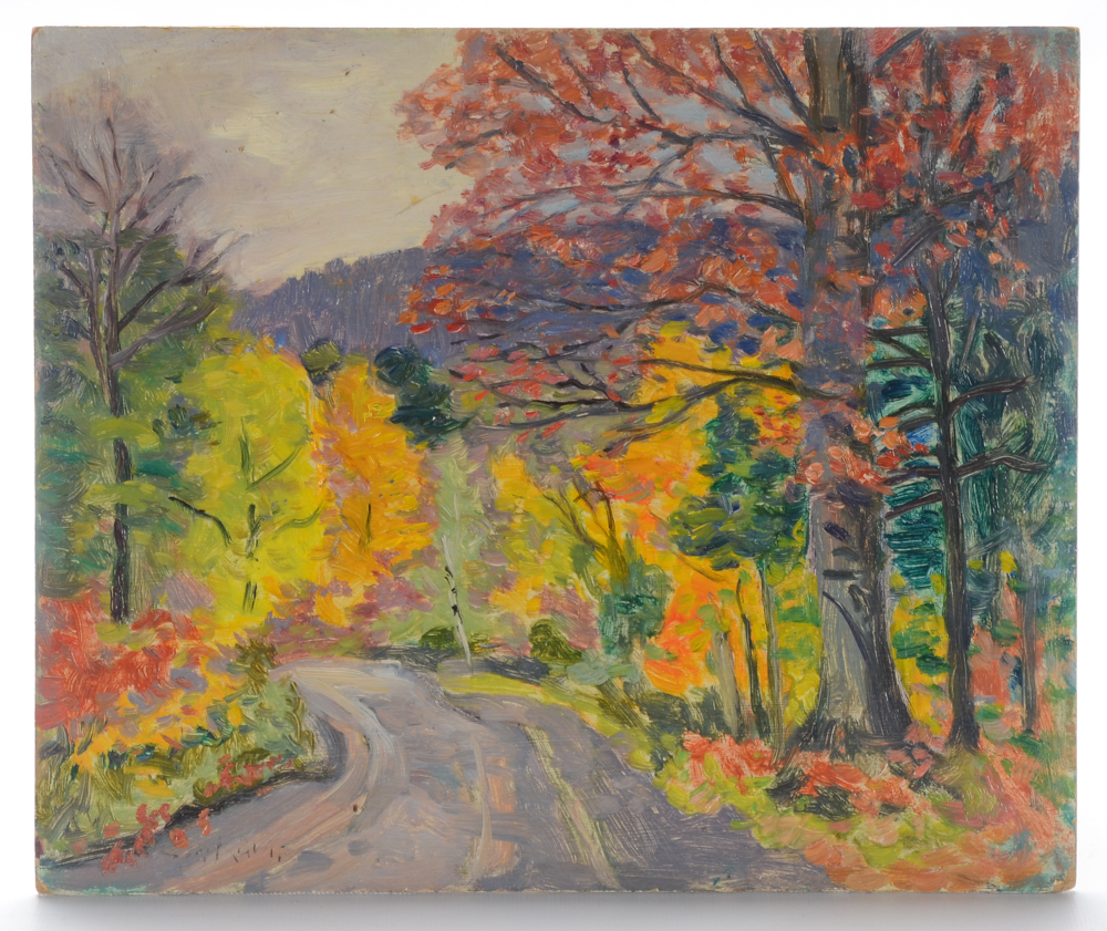 Two Vintage Louise Mary Kamp Original Oil Paintings of Landscapes | EBTH