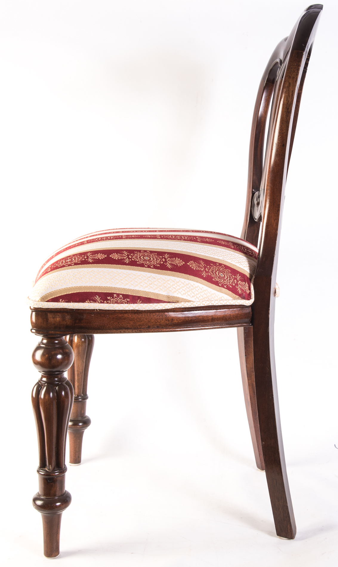 Victorian Style Balloon Back Chair | EBTH