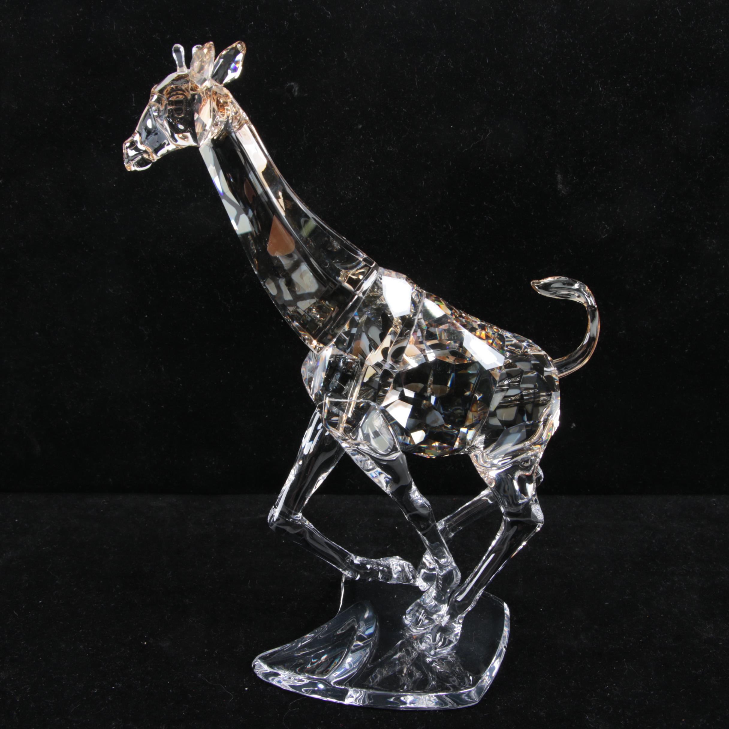Swarovski Crystal Giraffe Figurine | EBTH
