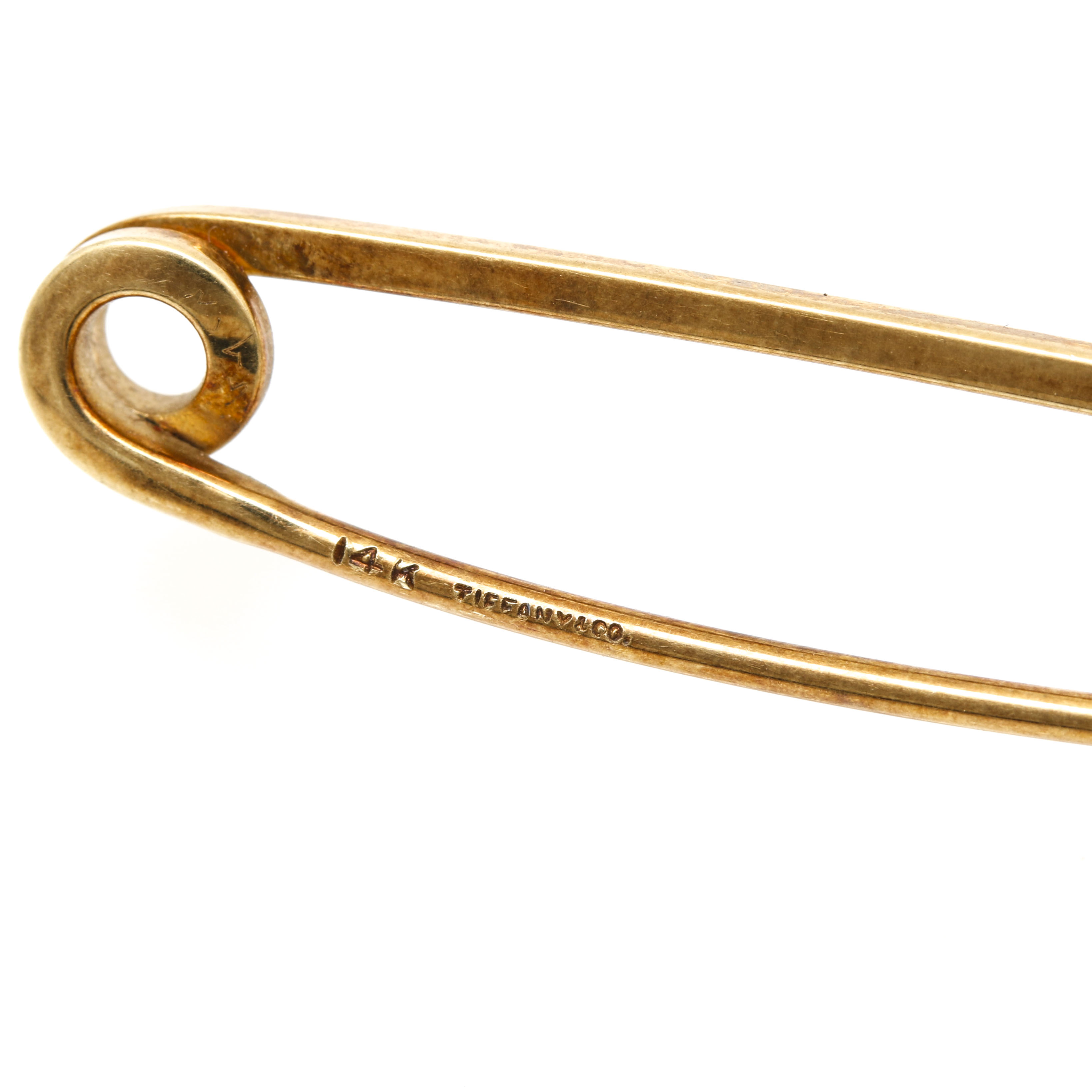 Tiffany & Co. 14K Yellow Gold Safety Pin | EBTH