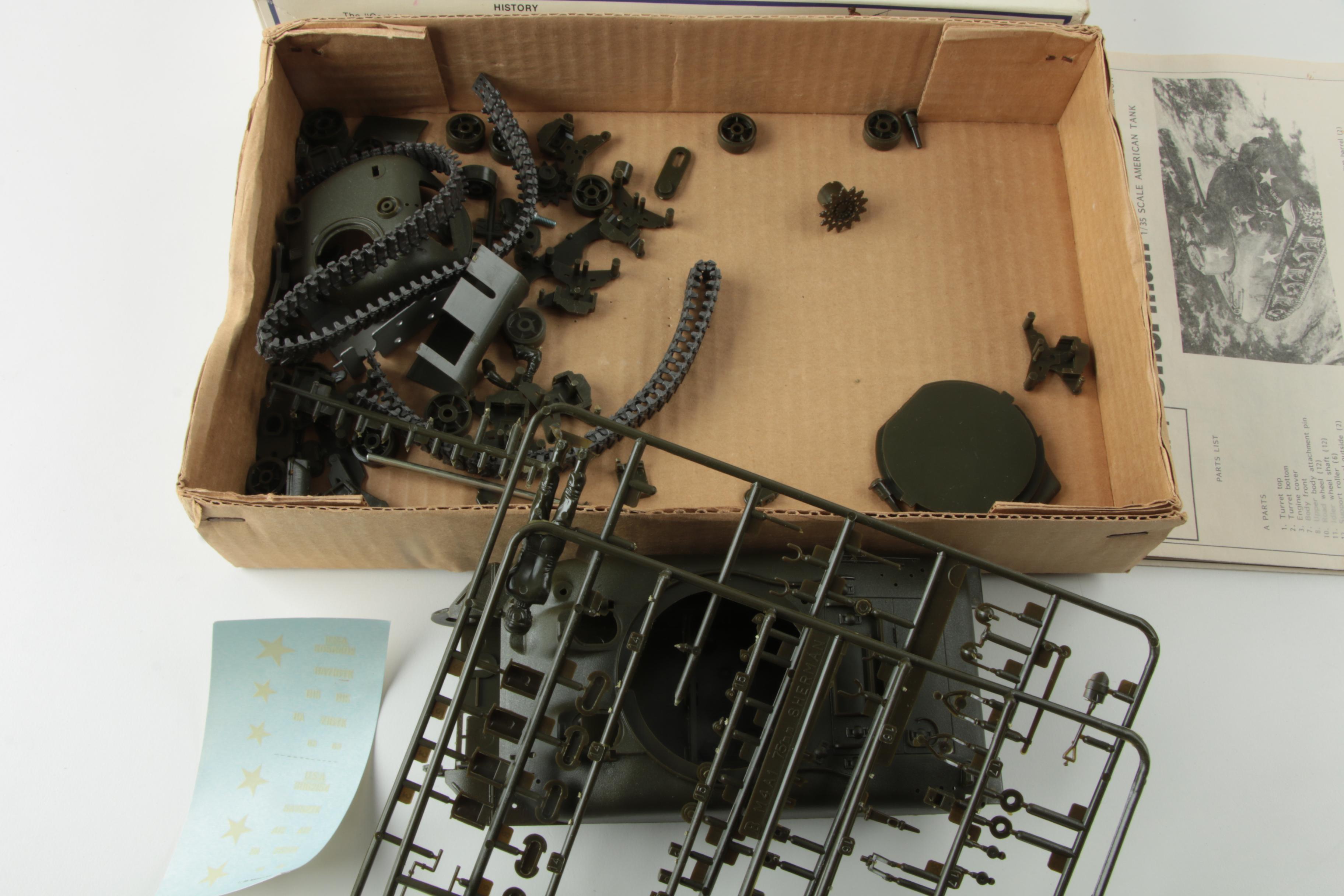 Assorted Military Model Kits | EBTH
