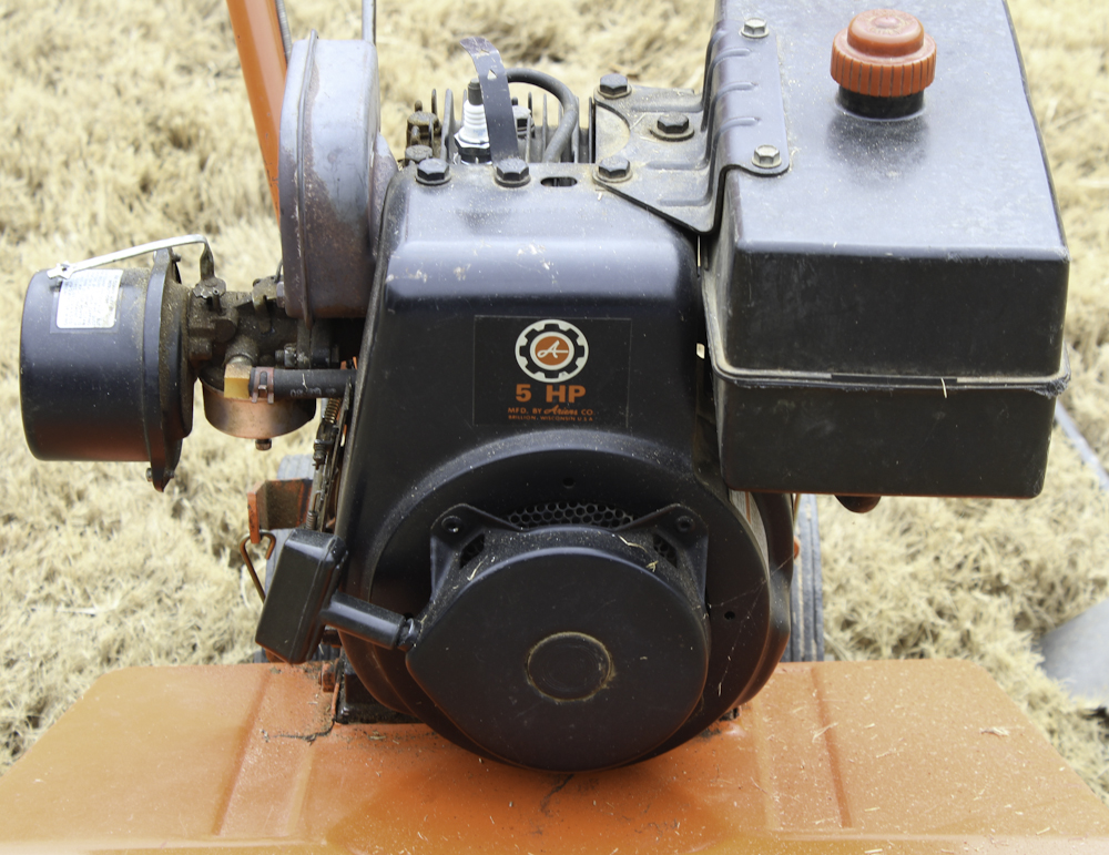 Ariens 5HP Gas Powered Rototiller and Furrowing Attachment | EBTH