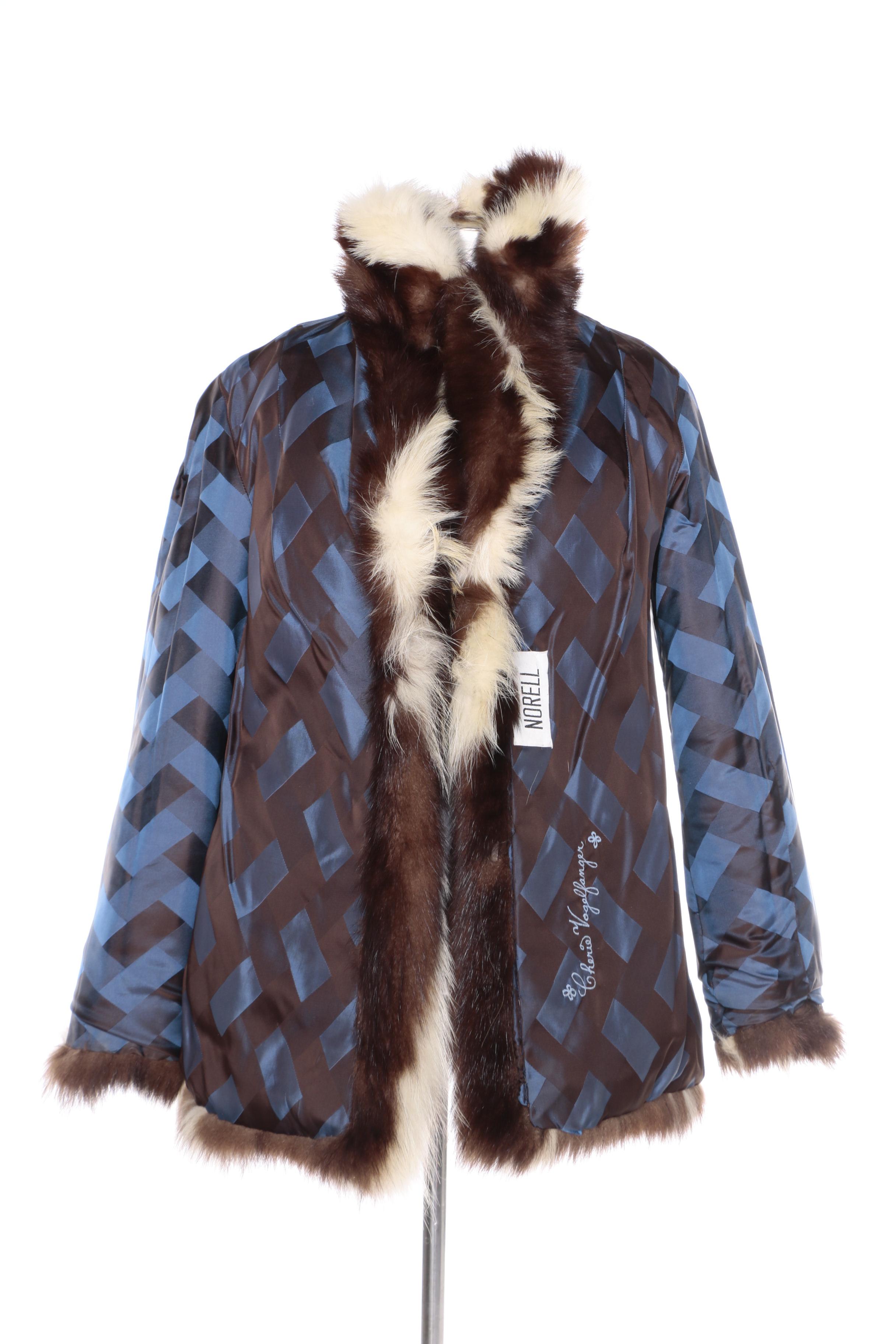 Vintage Skunk Fur Coat | EBTH