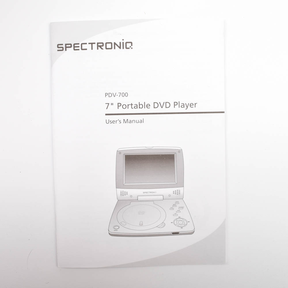 Spectroniq PDV-700 Portable DVD Player | EBTH