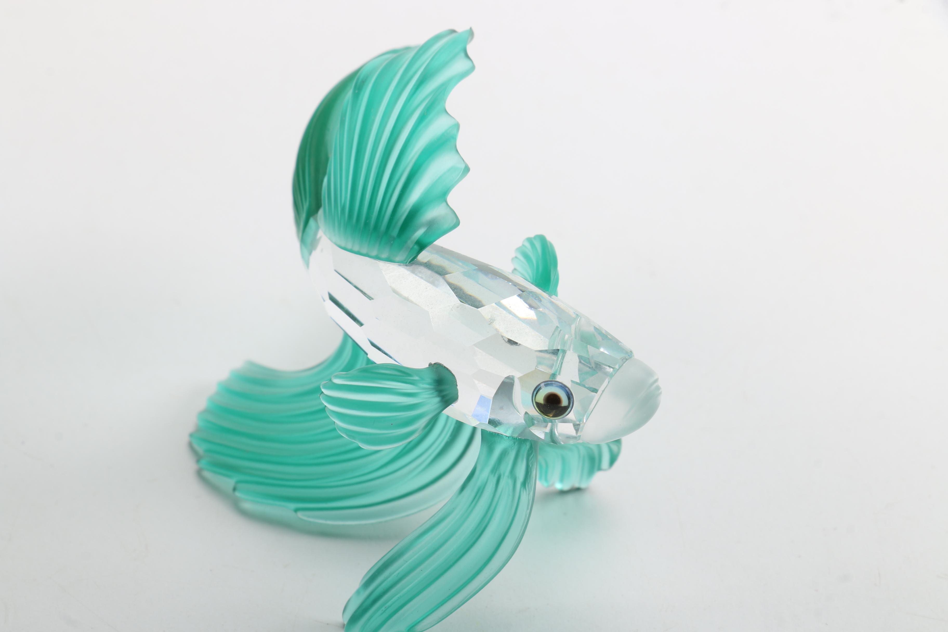 Swarovski "South Sea Collection" Crystals Fish Figurines | EBTH